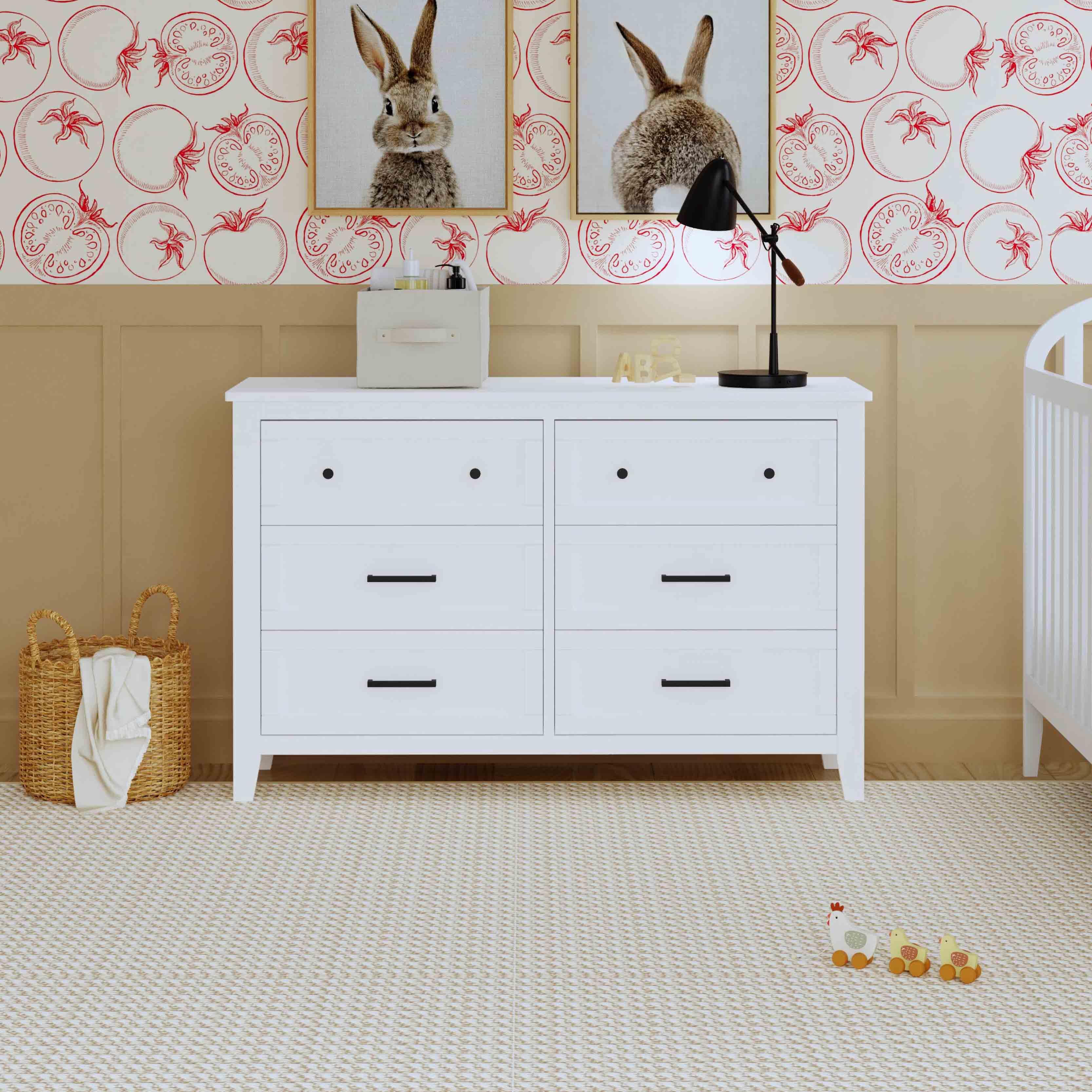 Click here for DaVinci Beau 6-Drawer Dresser  White prices