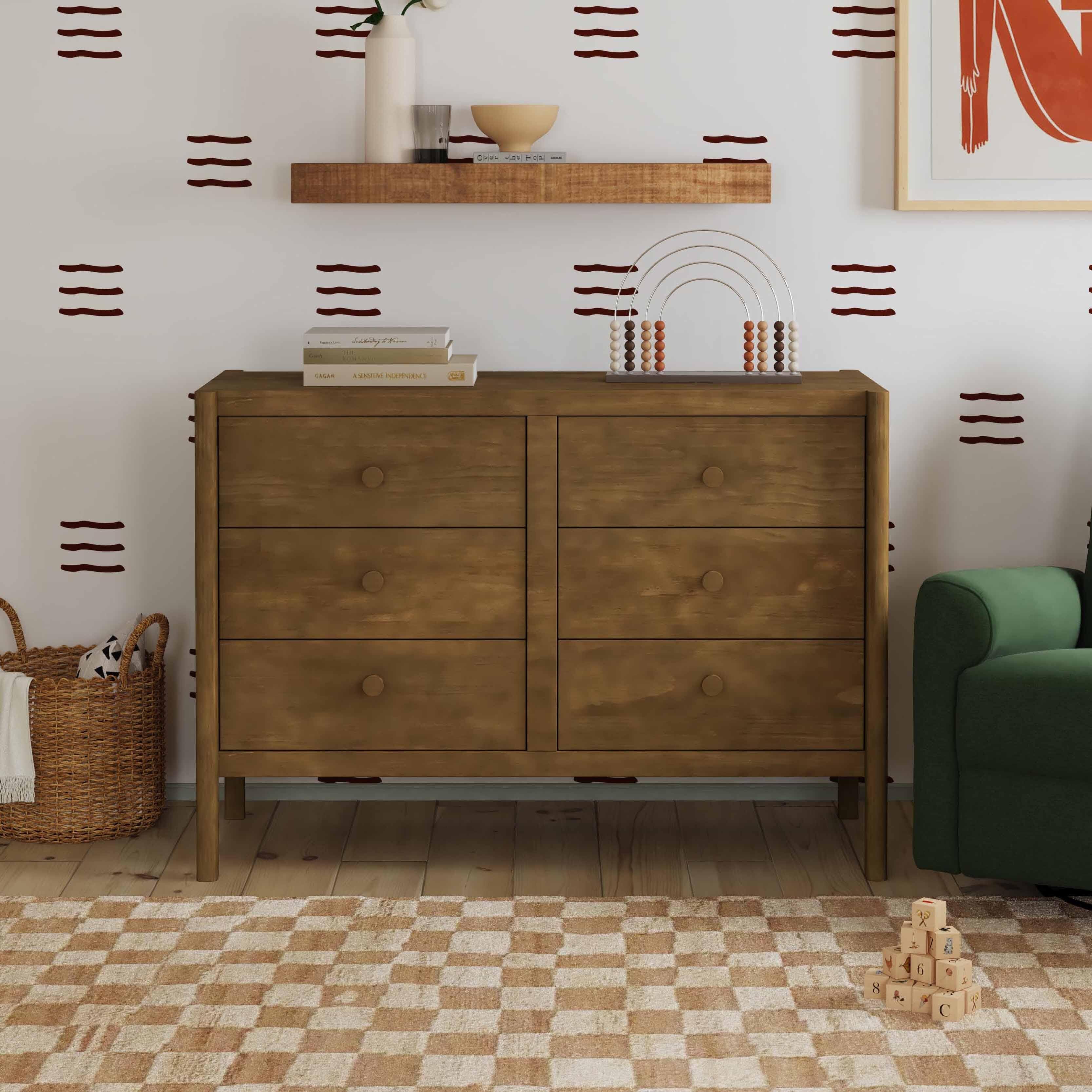 Click here for daVinci Birdie 6 Drawer Dresser  Walnut prices