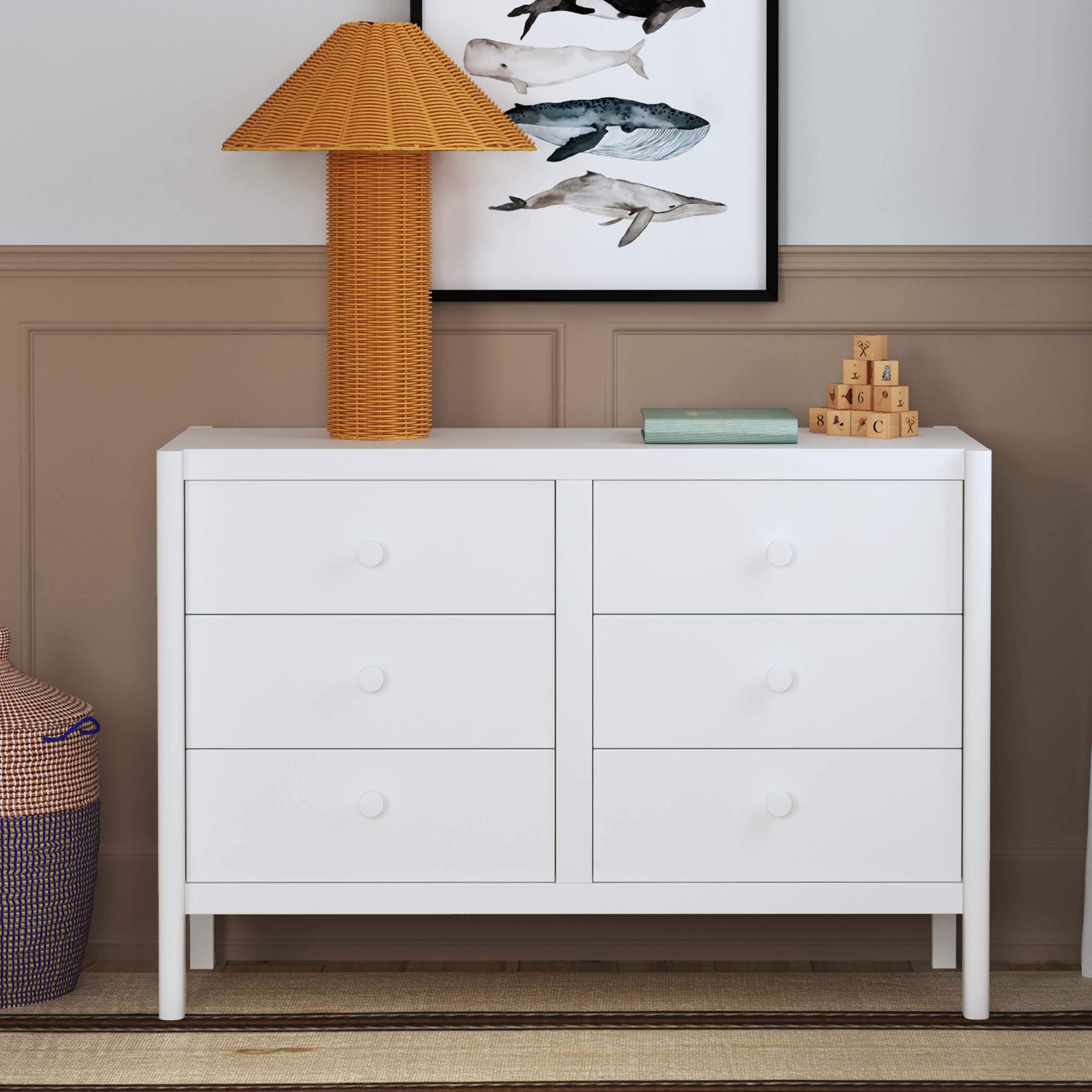 Click here for daVinci Birdie 6 Drawer Dresser  White prices