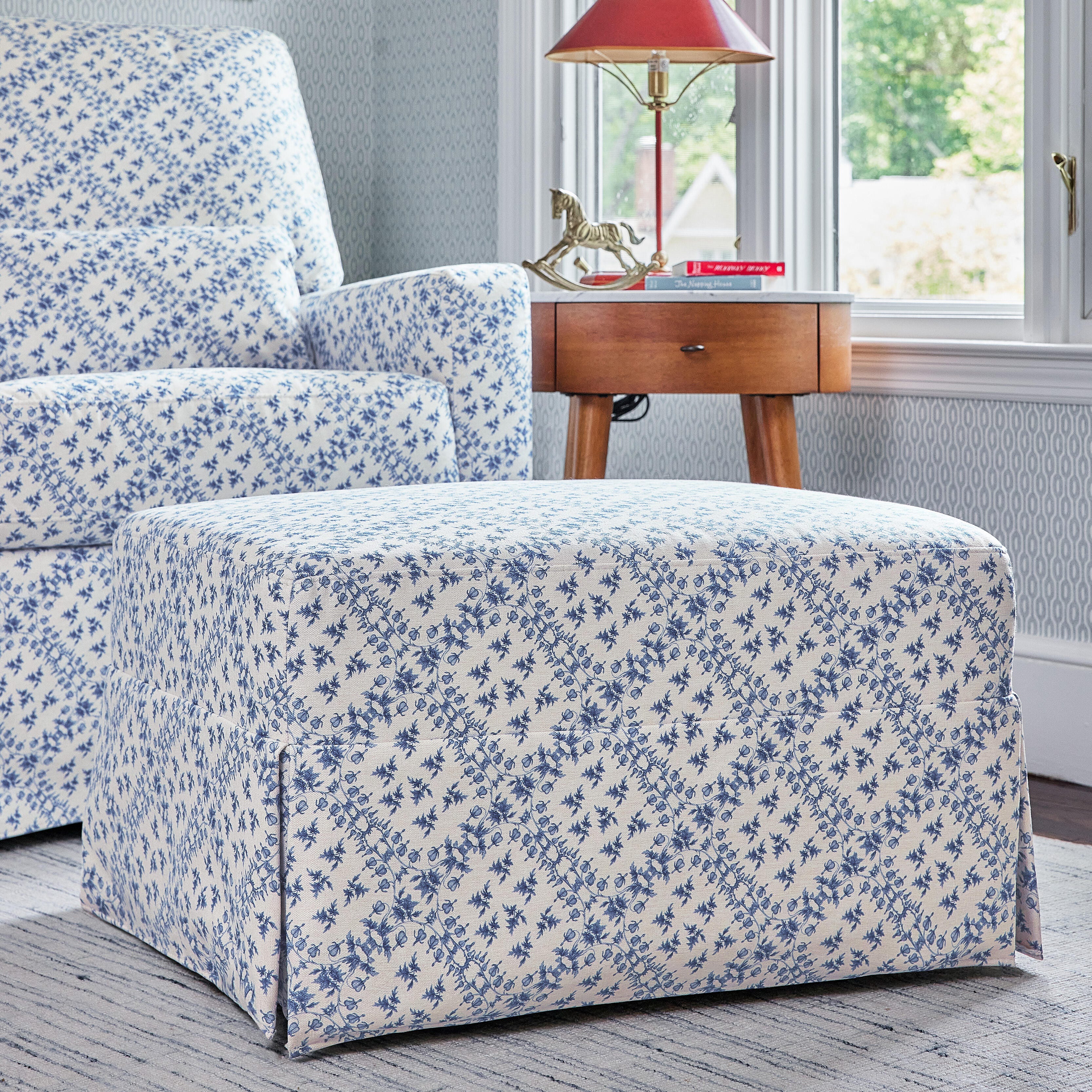 Click here for Namesake x Sarah Flint Ottoman  Blue prices
