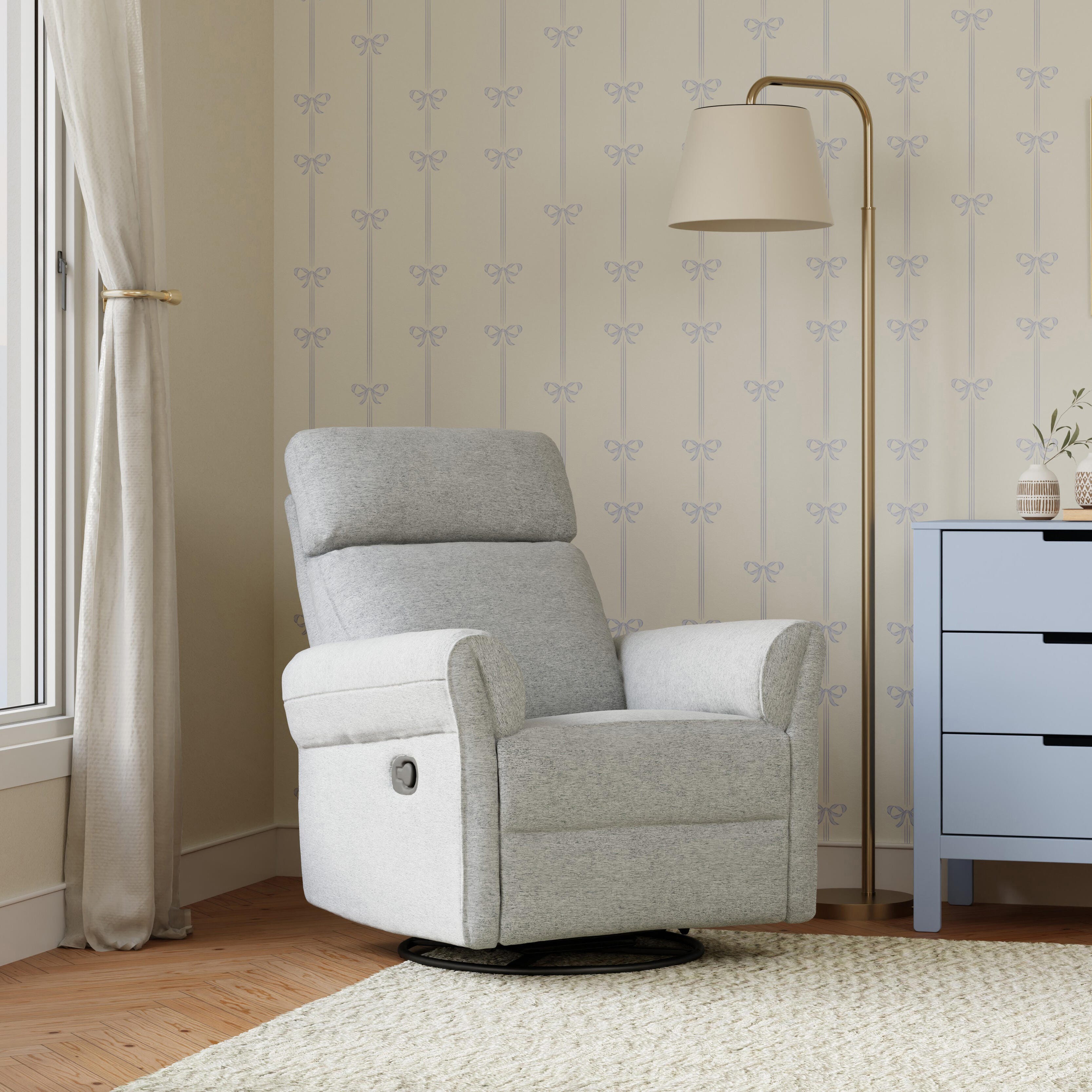 Click here for DaVinci Suzy Flex Manual Swivel Glider Recliner  F... prices