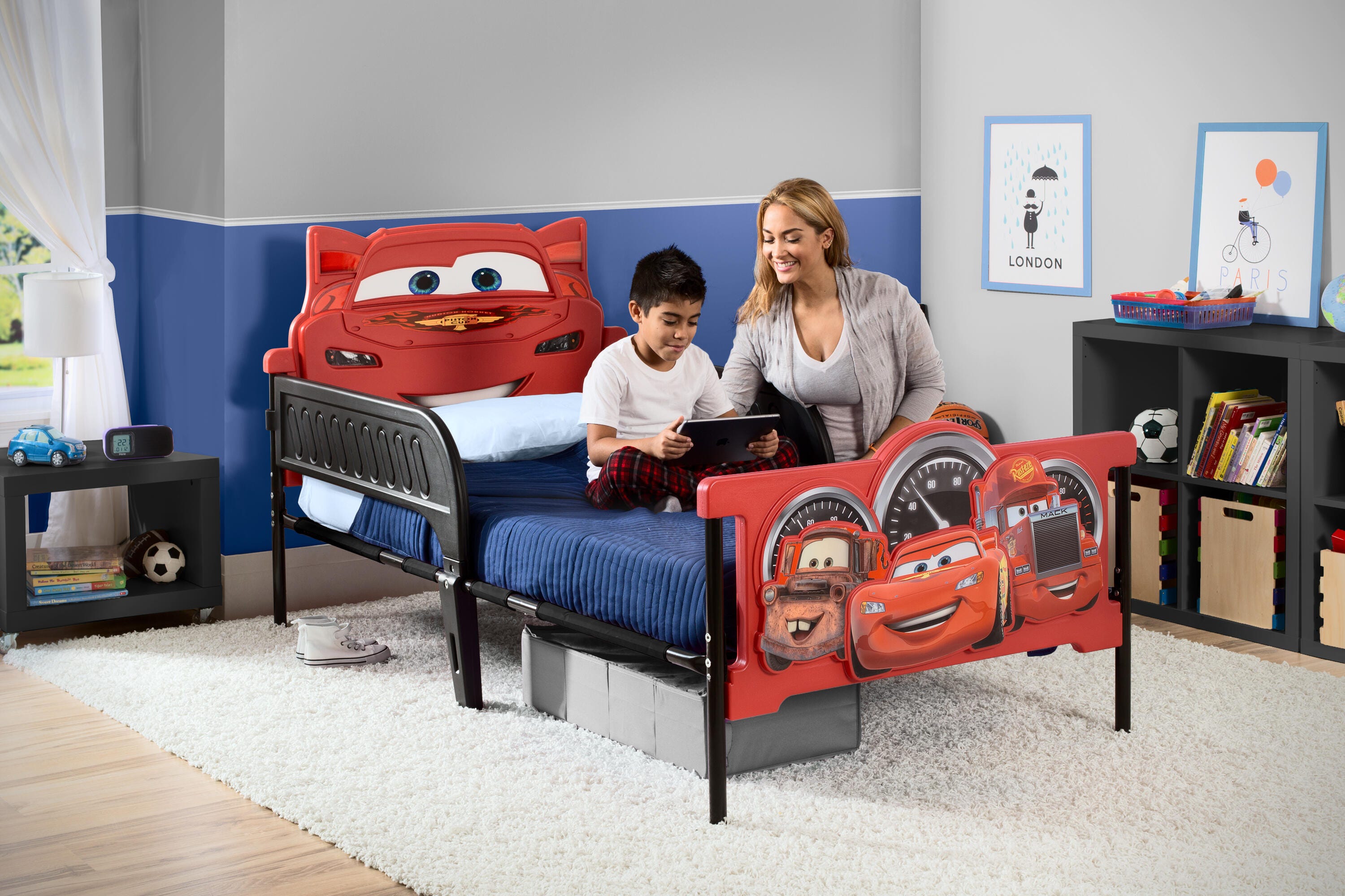 Click here for Delta Children Pixar Car Twin 3D Bed  Red prices
