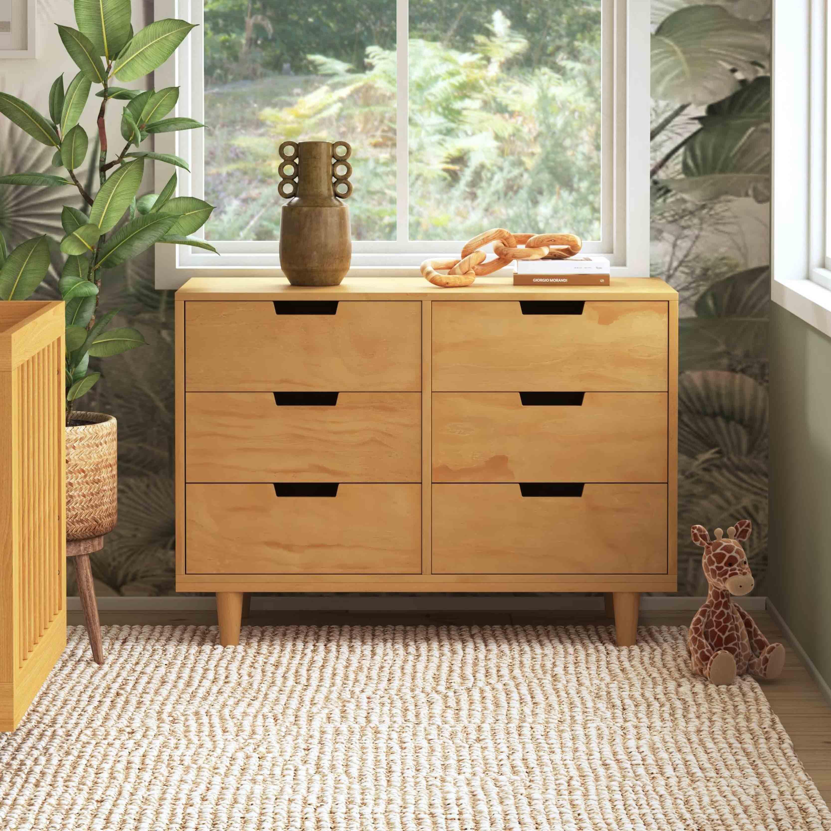 Click here for daVinci Marley 19 6 Drawer Dresser  Honey prices