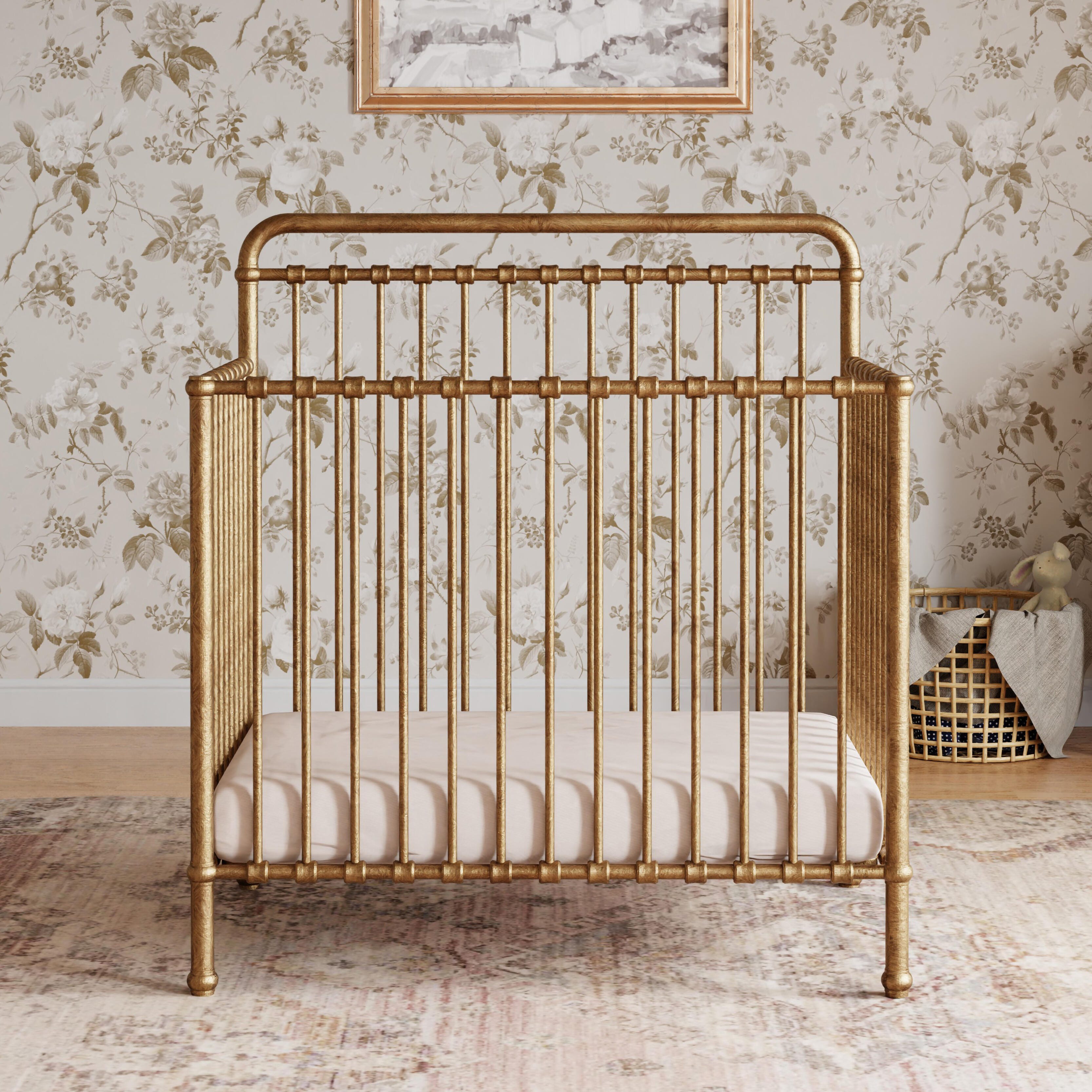 Click here for Namesake Winston 3-in-1 Convertible Mini Crib  Vin... prices