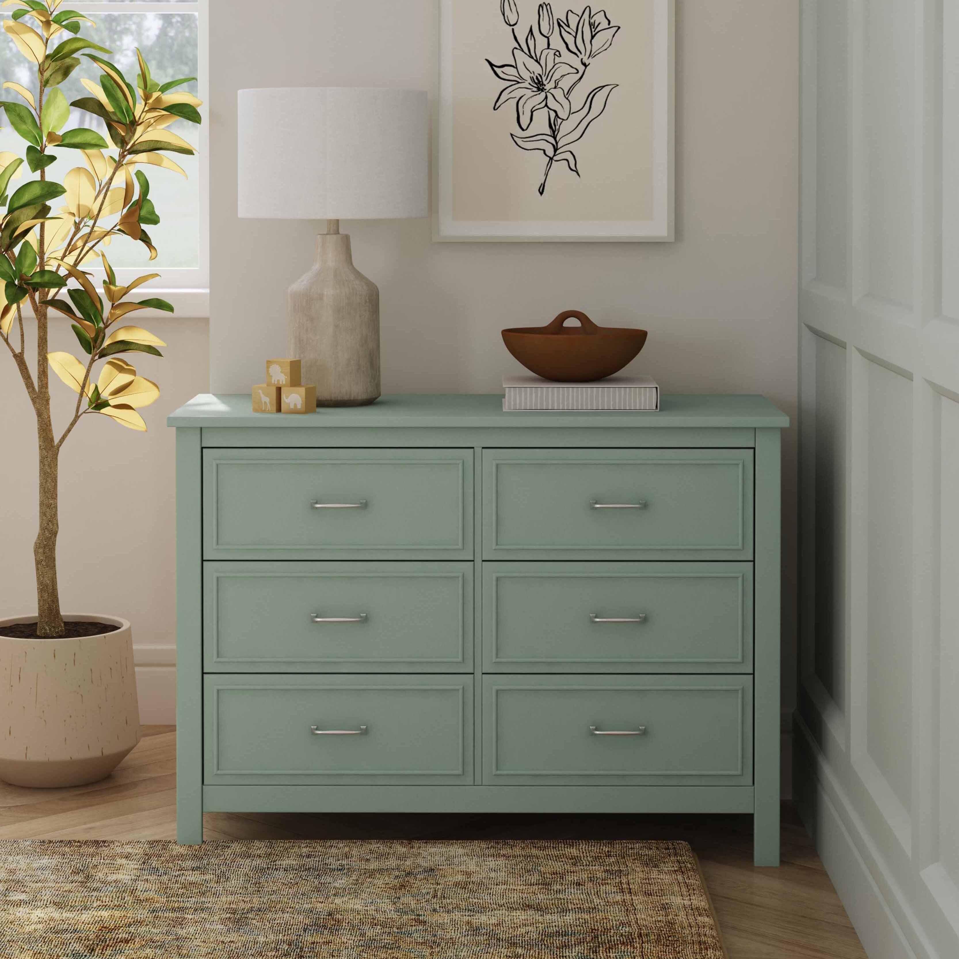 Click here for daVinci Charlie 6 Drawer Dresser  Light Sage prices