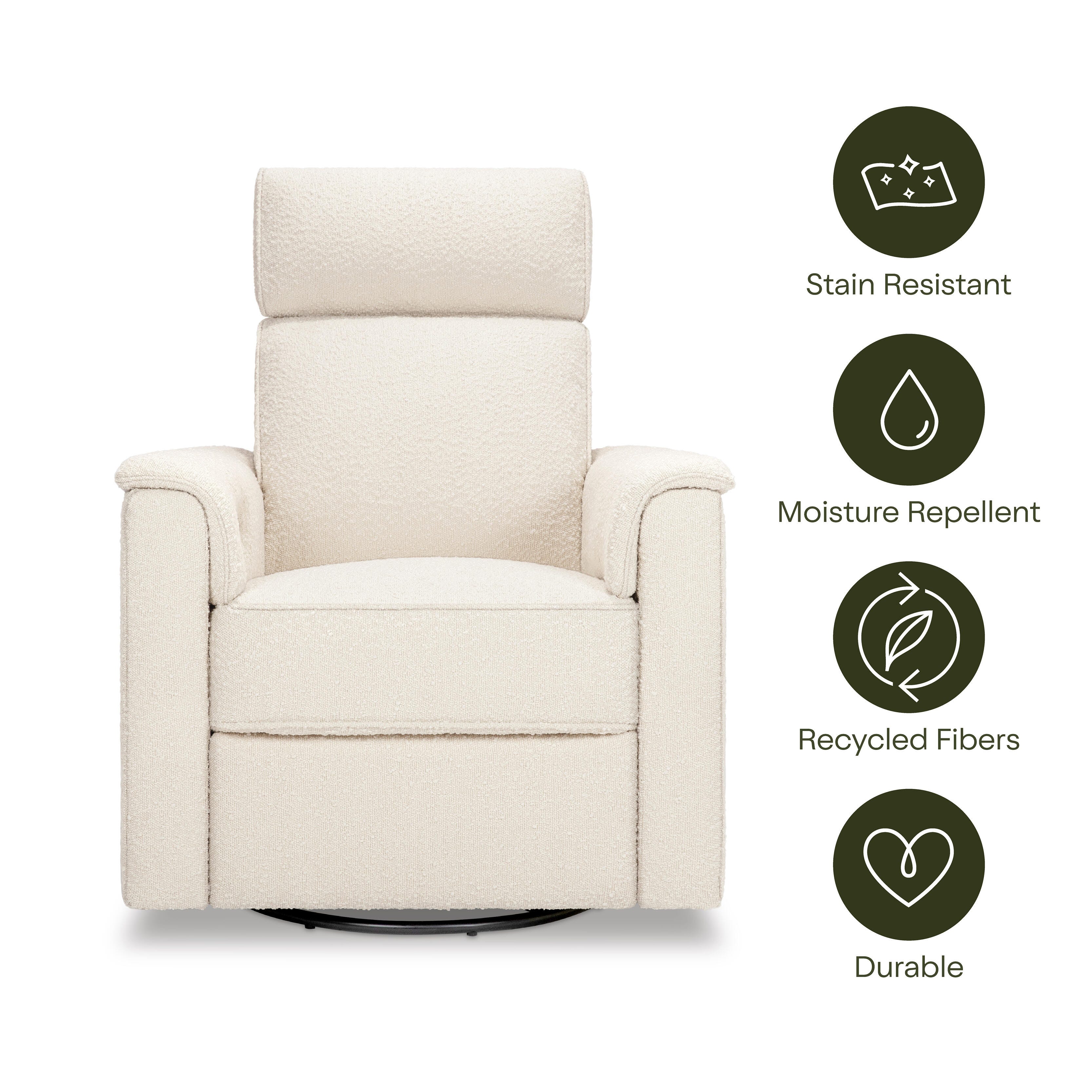 Click here for Namesake Power Glider Recliner  White prices