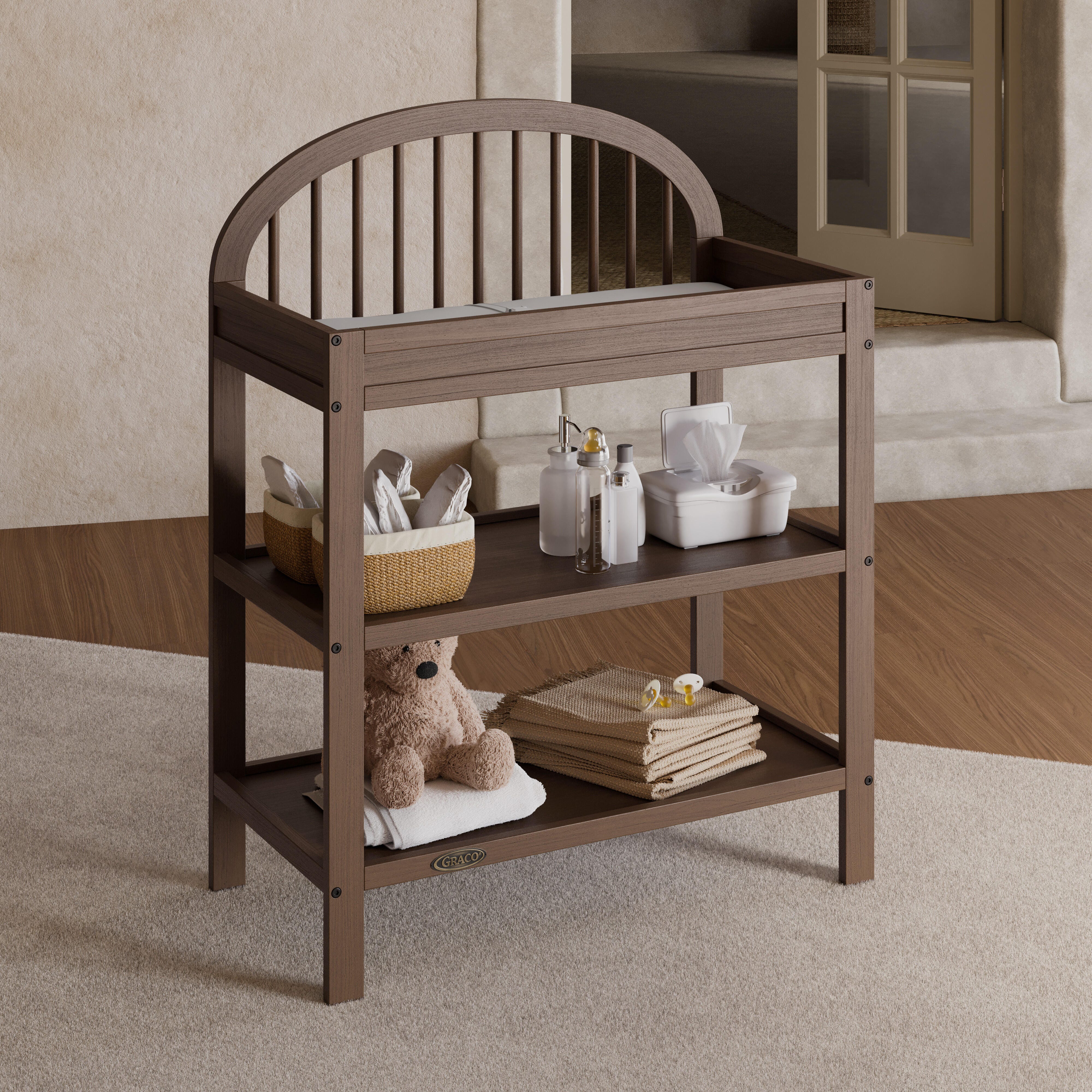 Click here for Graco Olivia Changing Table  Hazelnut prices