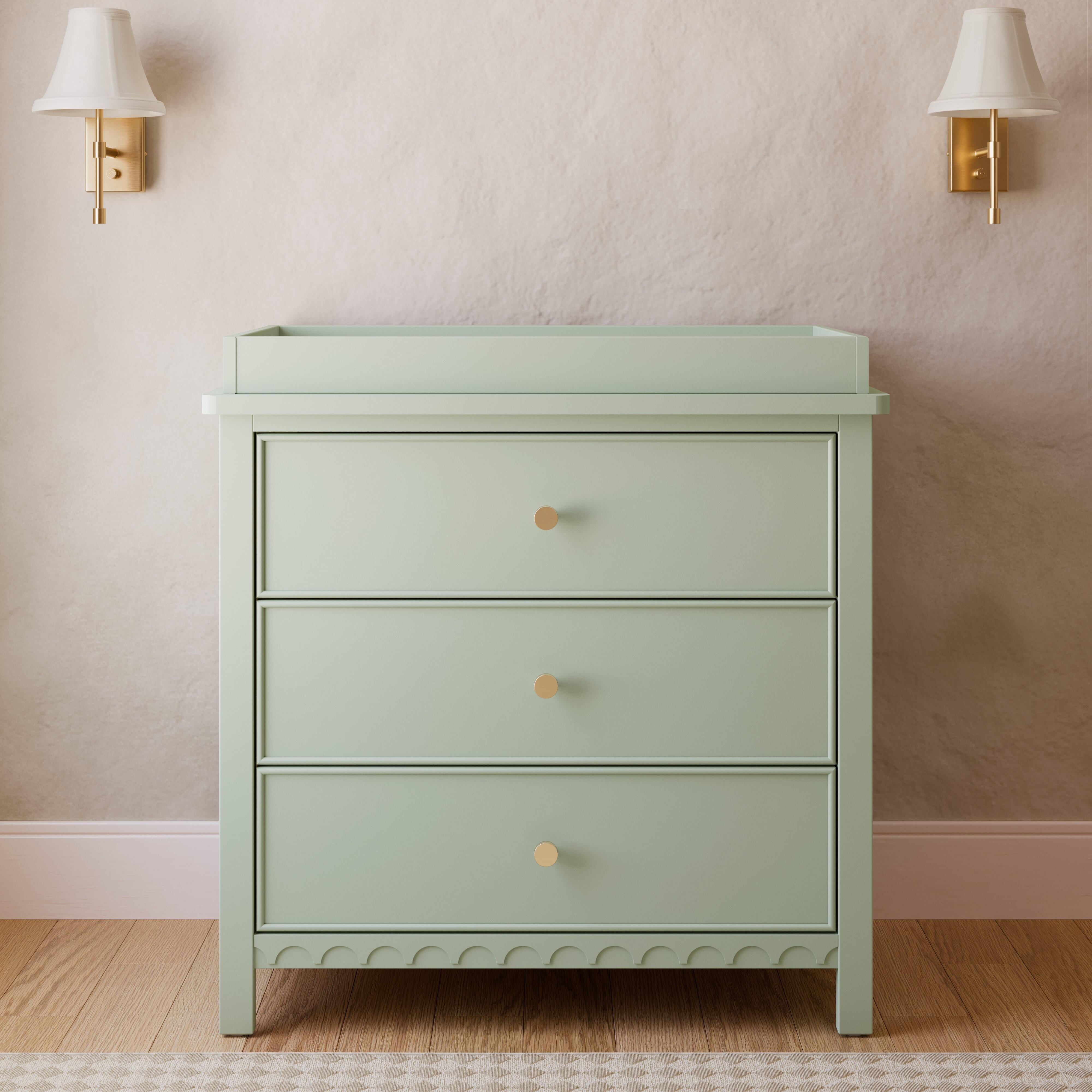 Click here for Graco Sasha 3 Drawer Chest of Drawers  Sage prices