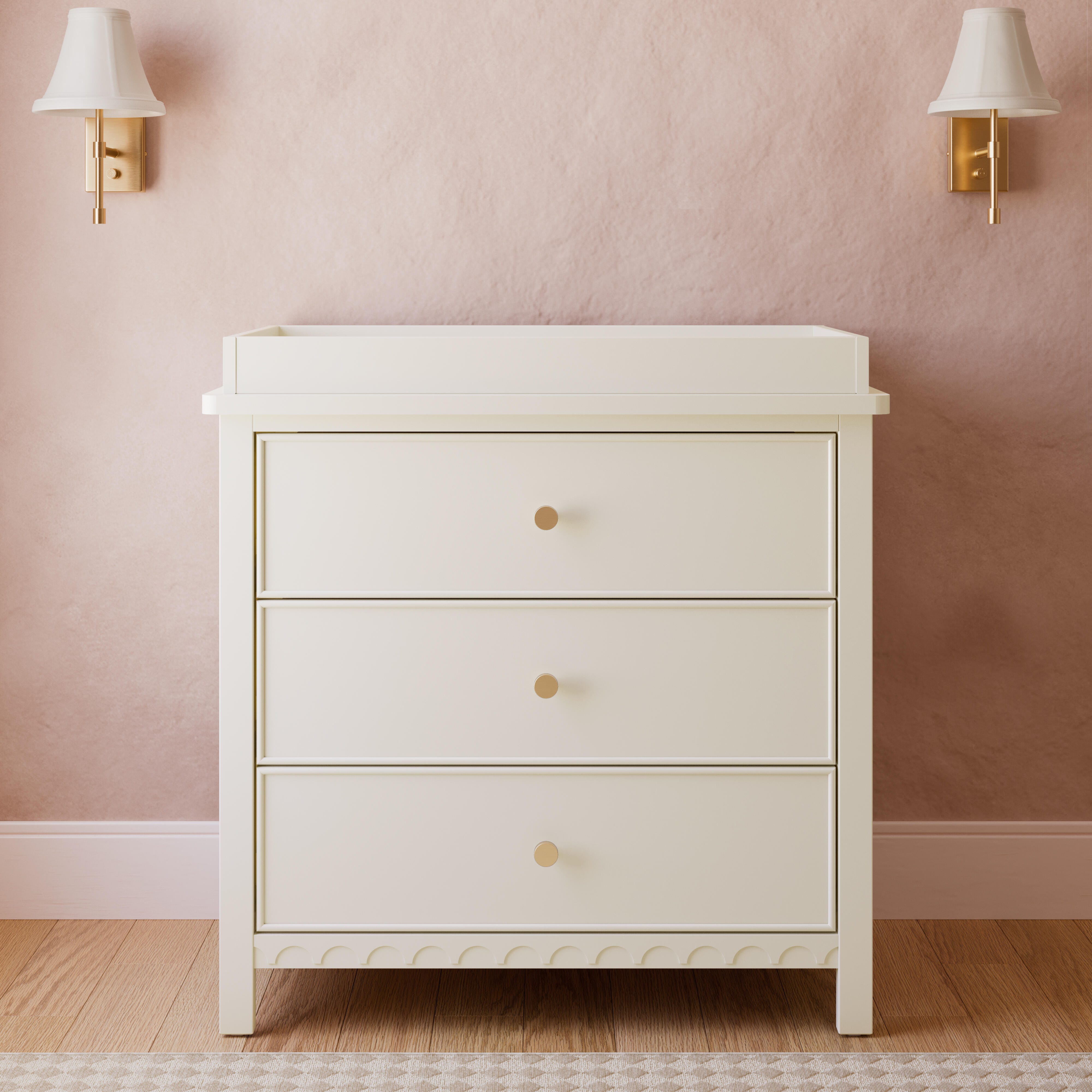 Click here for Graco Sasha 3 Drawer Chest of Drawers  Frosted Oat prices