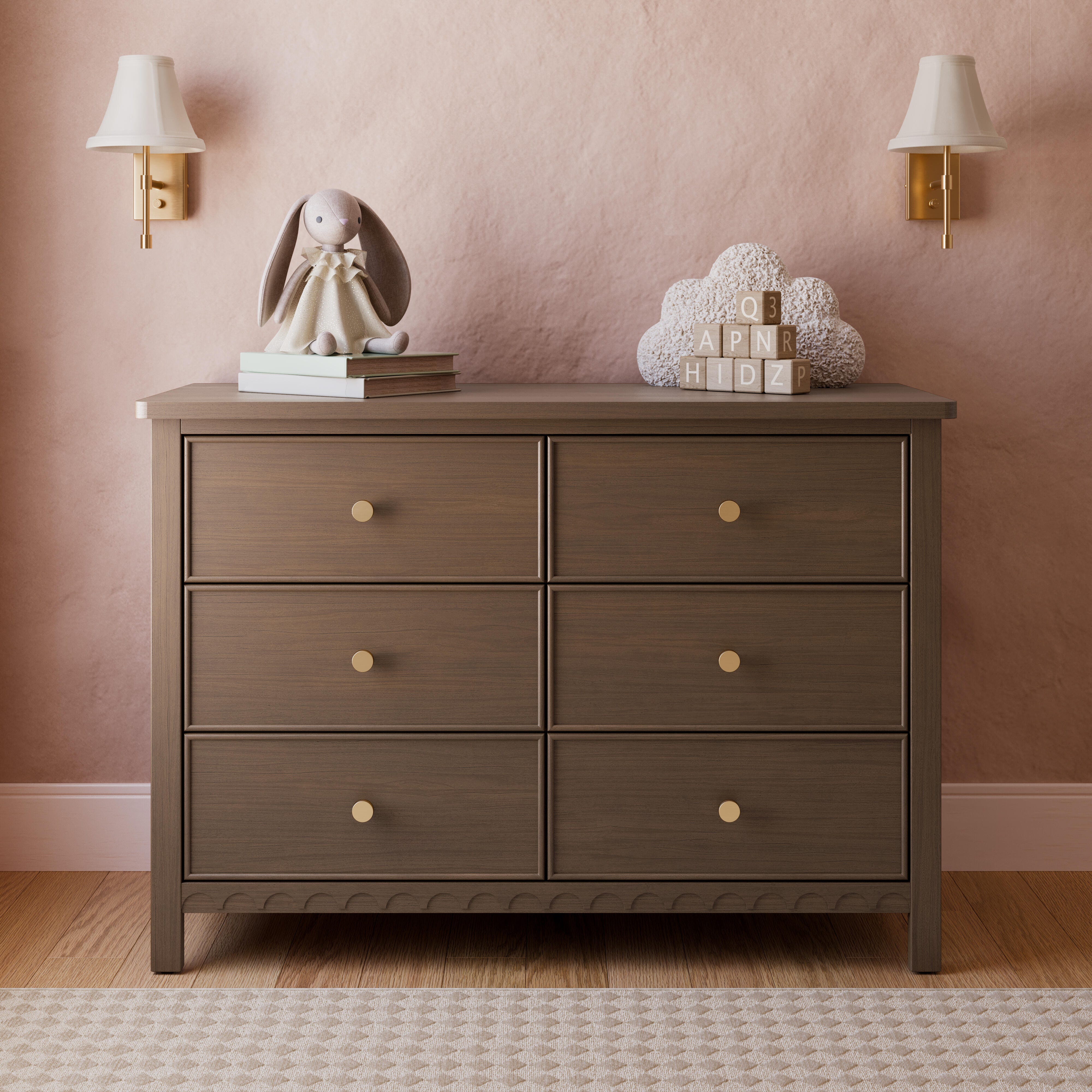 Click here for Graco Sasha 6 Drawer Dresser  Hazelnut prices