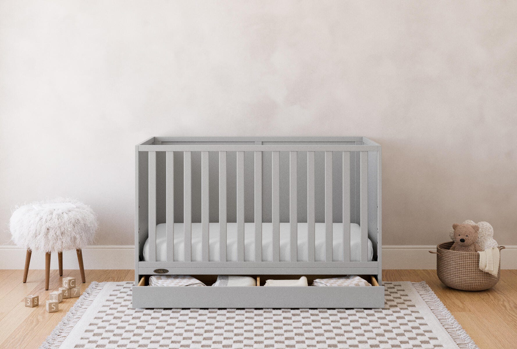 Click here for Graco Theo 3-in-1 Convertible Crib with Storage Dr... prices