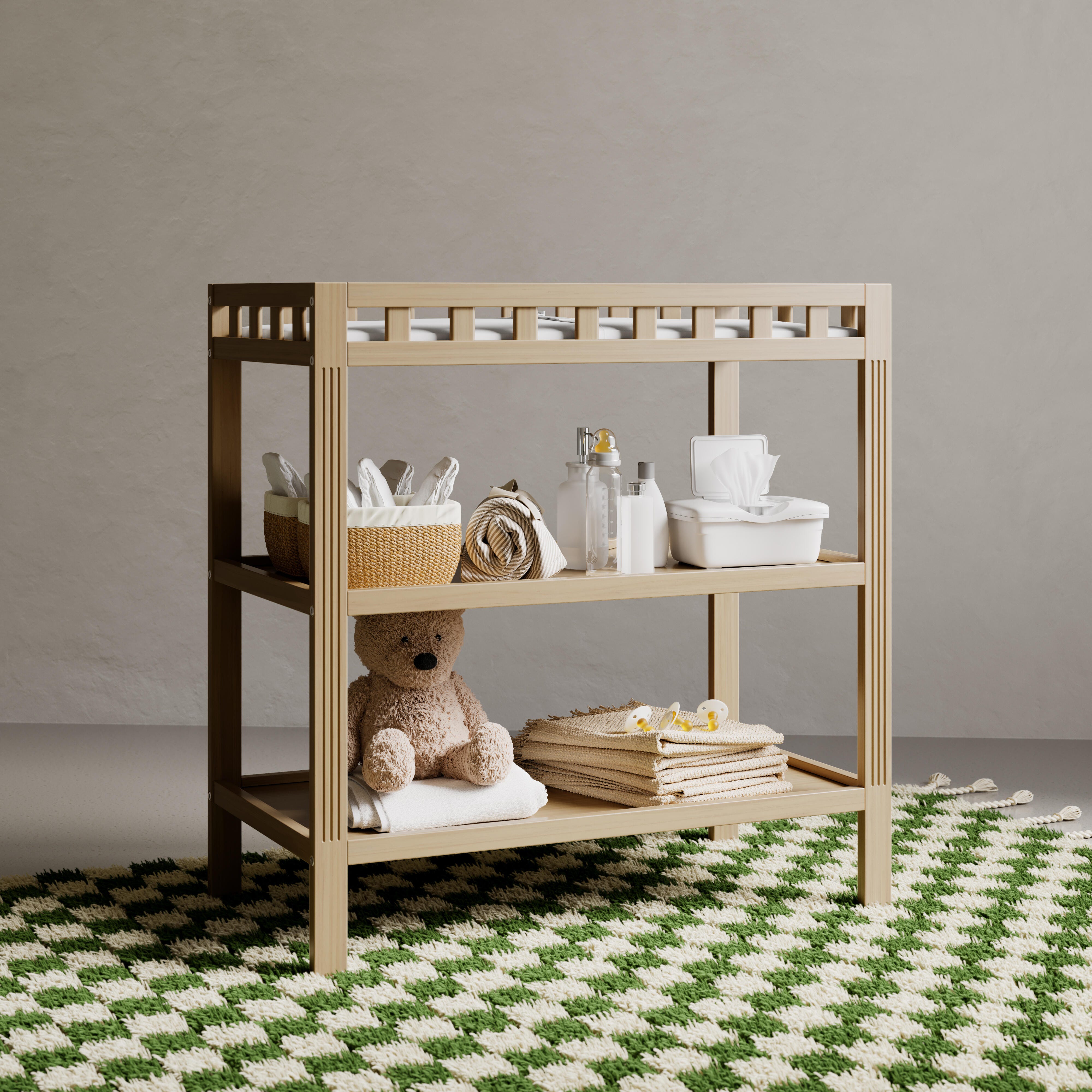 Click here for Storkcraft Morningside Changing Table  Driftwood prices