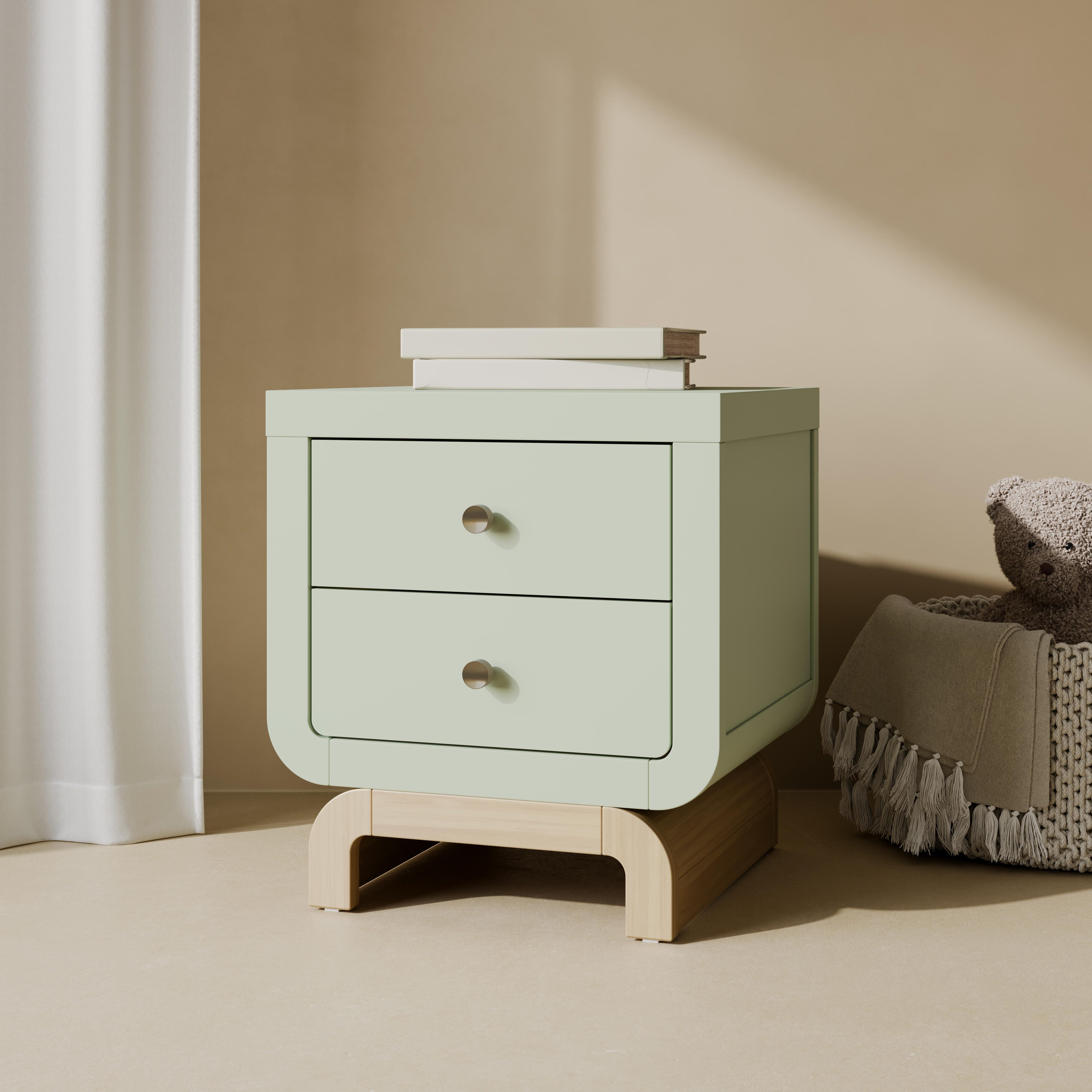 Click here for Storkcraft Santorini 20 2 Drawer Nightstand  Sage/... prices