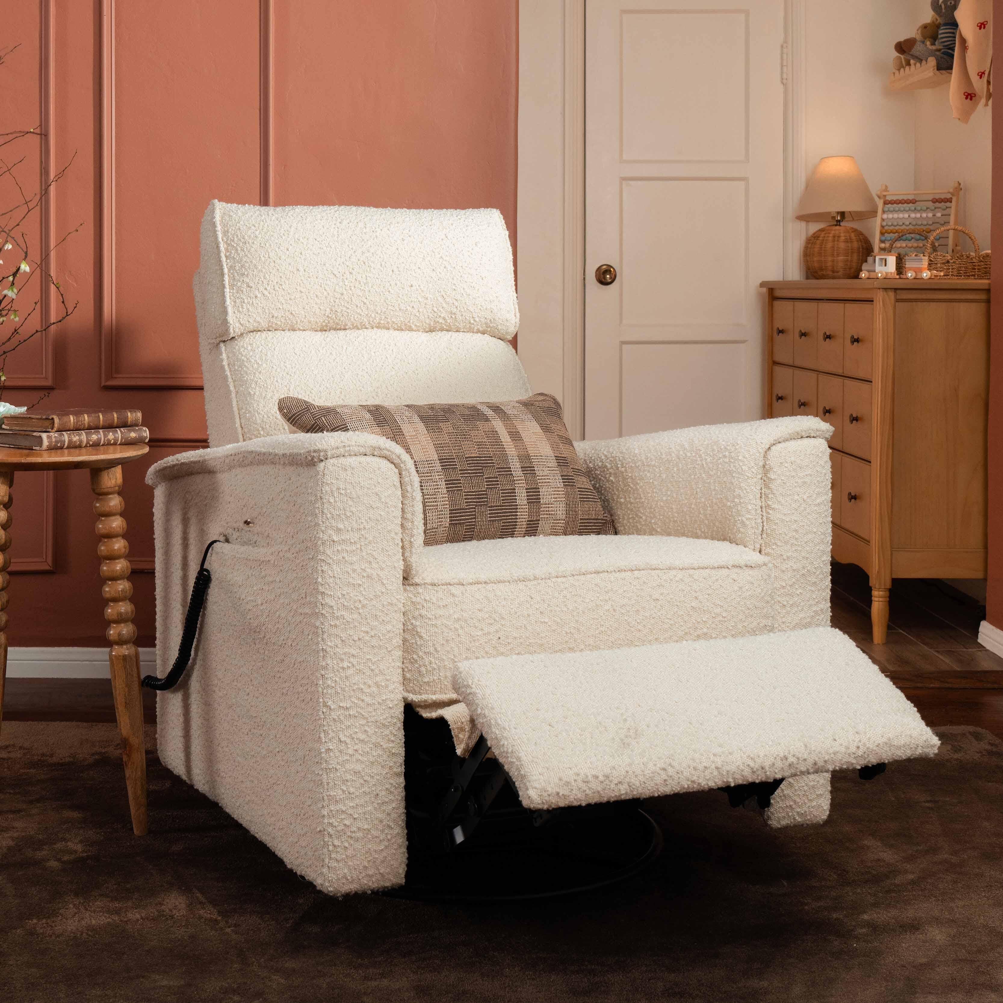 Click here for Namesake Willa Deluxe Power Recliner  Ivory prices