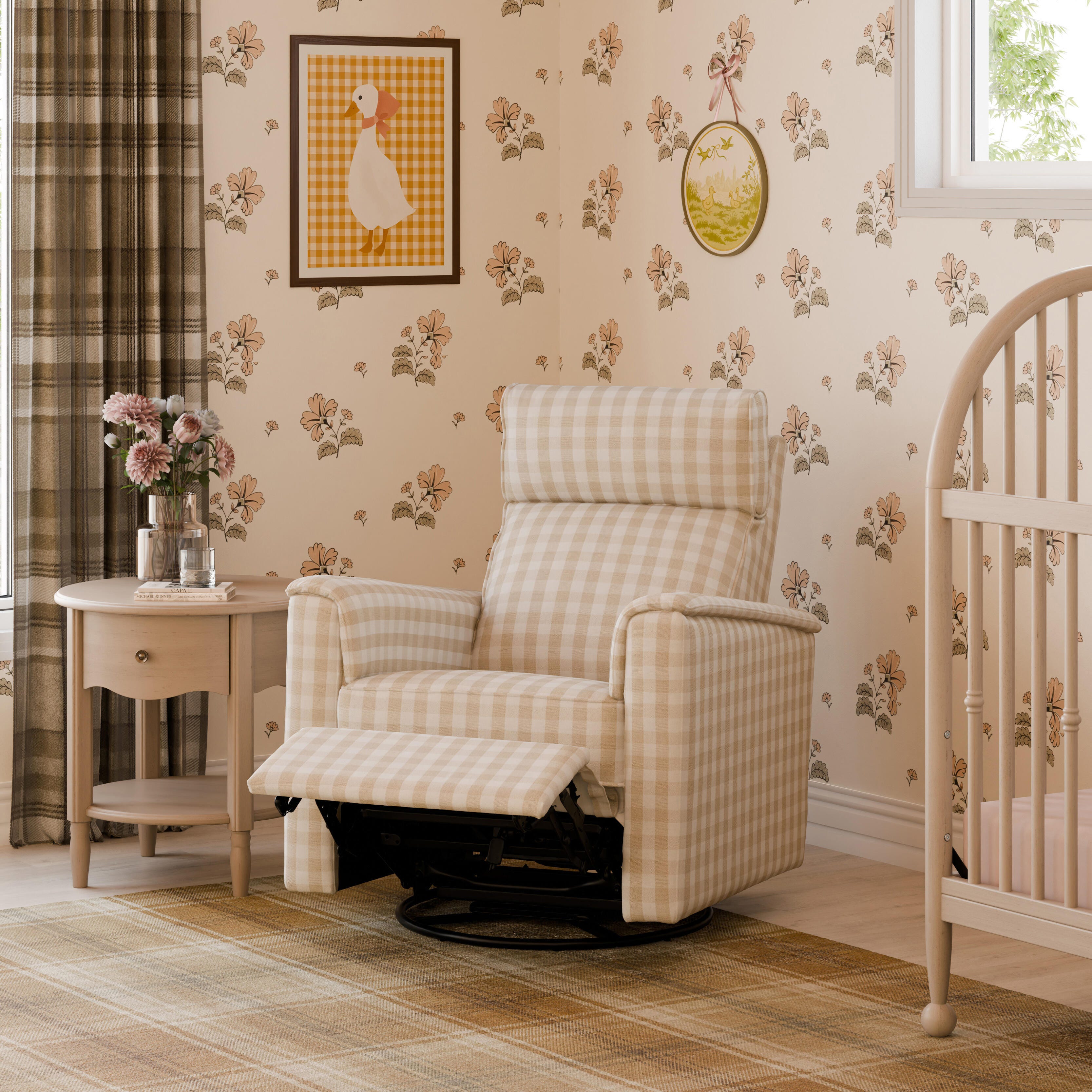 Click here for Namesake Willa Pro Swivel Power Recliner  Tan Ging... prices