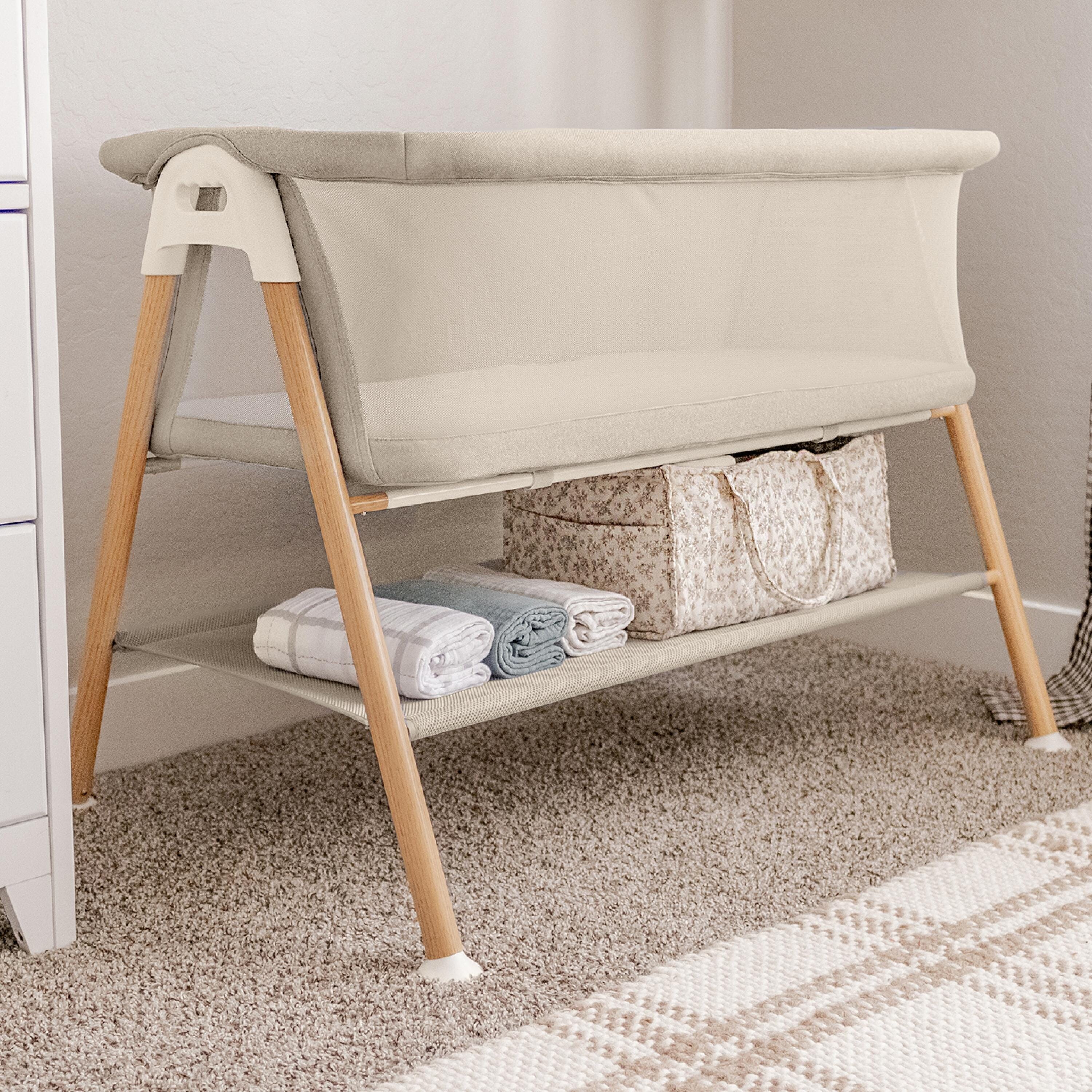 Click here for Newton Baby Essential Bassinet  Sandstone prices