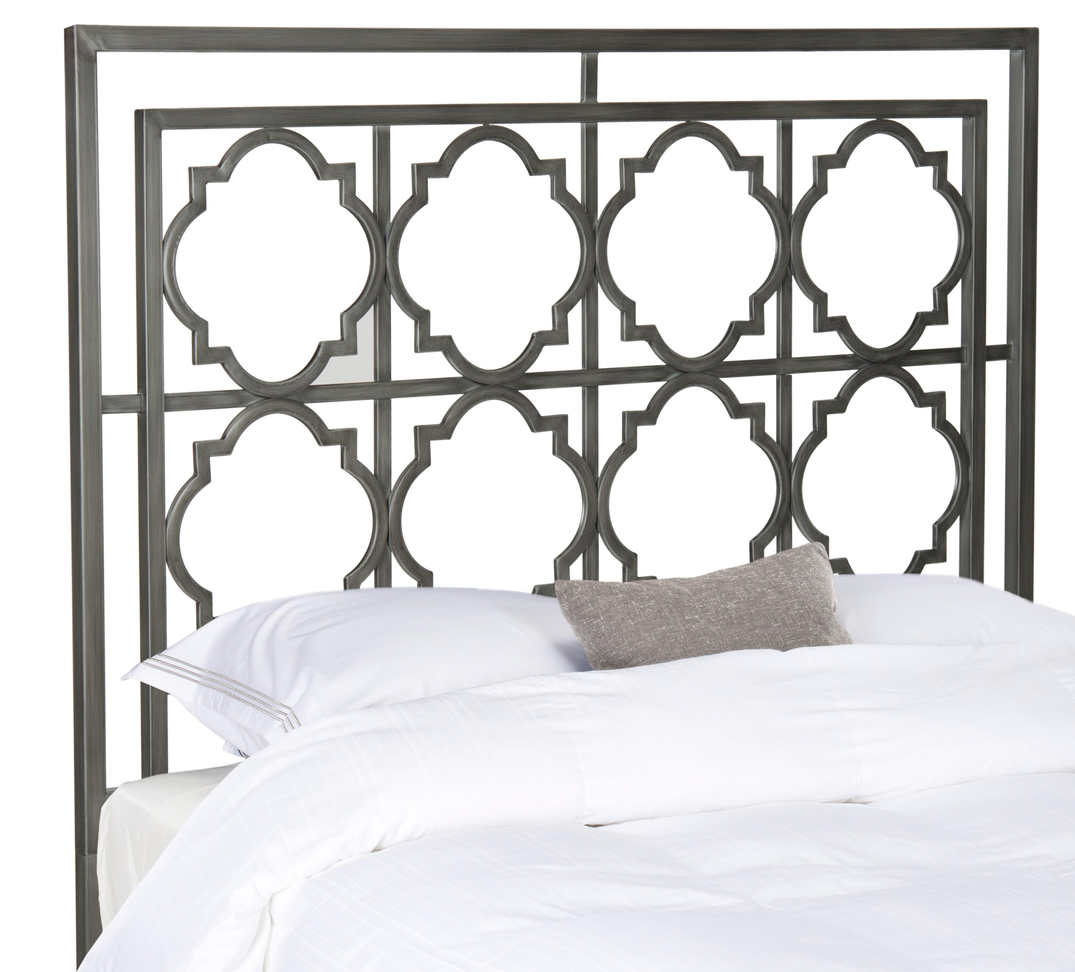 Click here for Kory Queen Metal Headboard  Antique Iron Finish prices