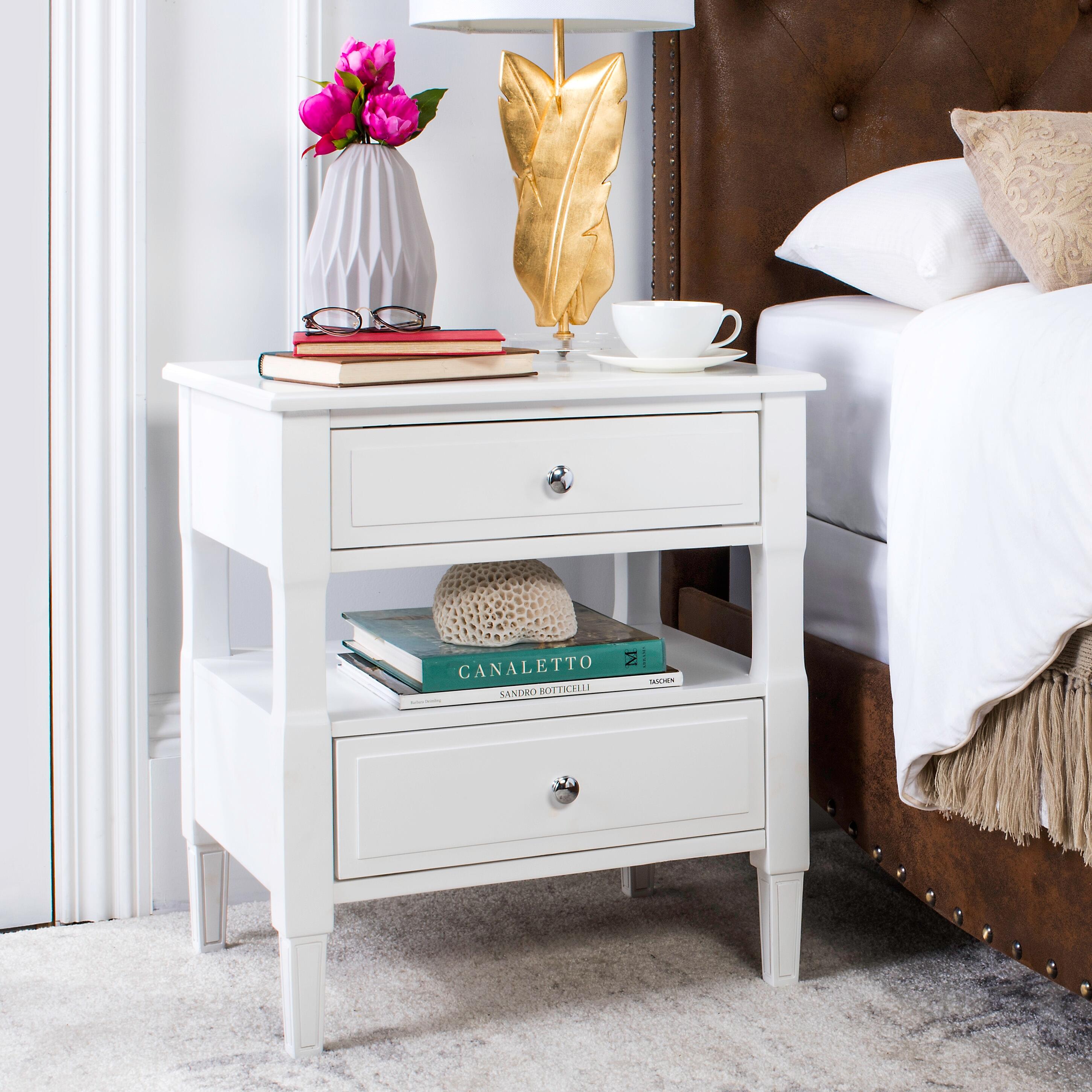 Click here for Jenson 2 Drawer Nightstand  White prices