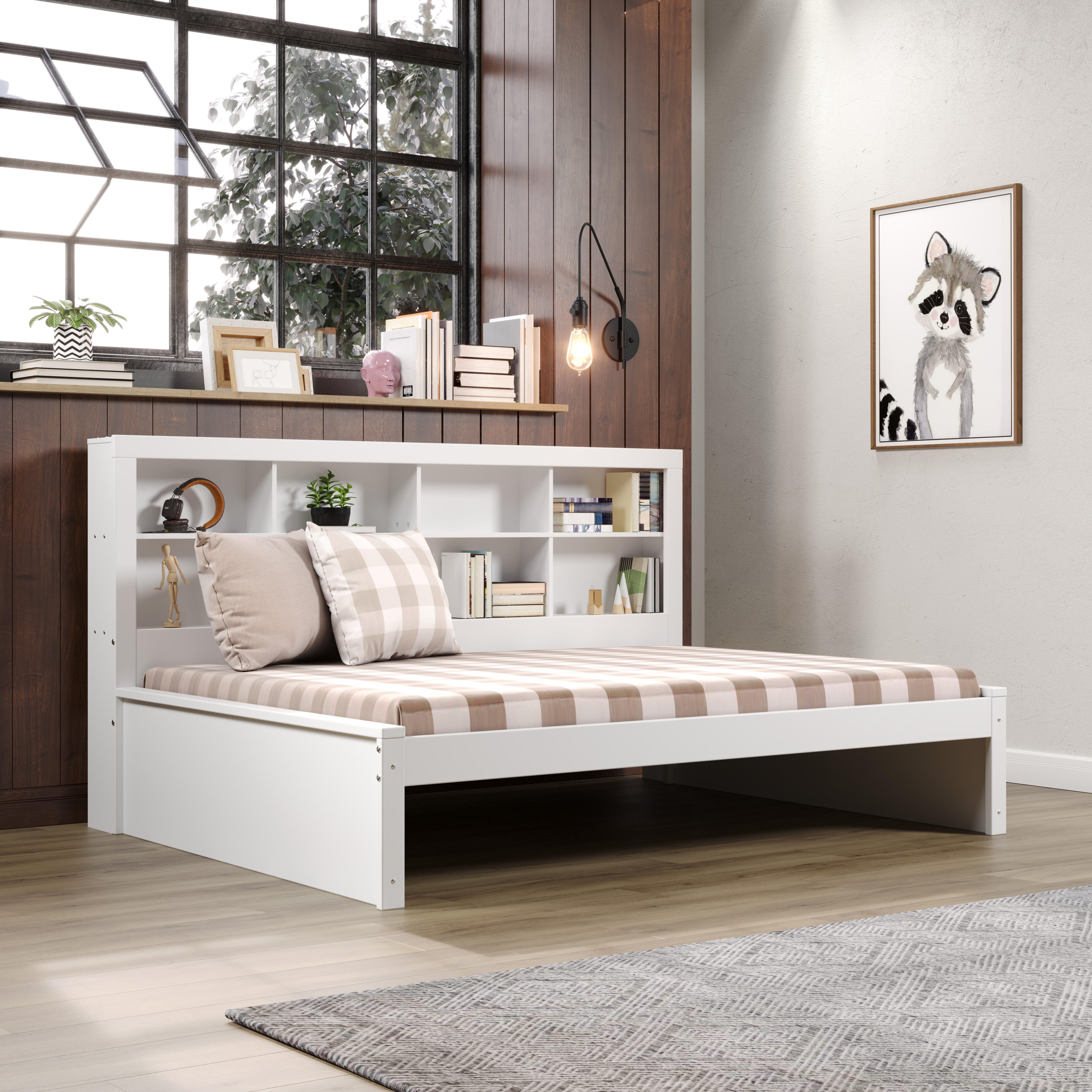Click here for Donco Kids Bookcase Full Daybed  White prices