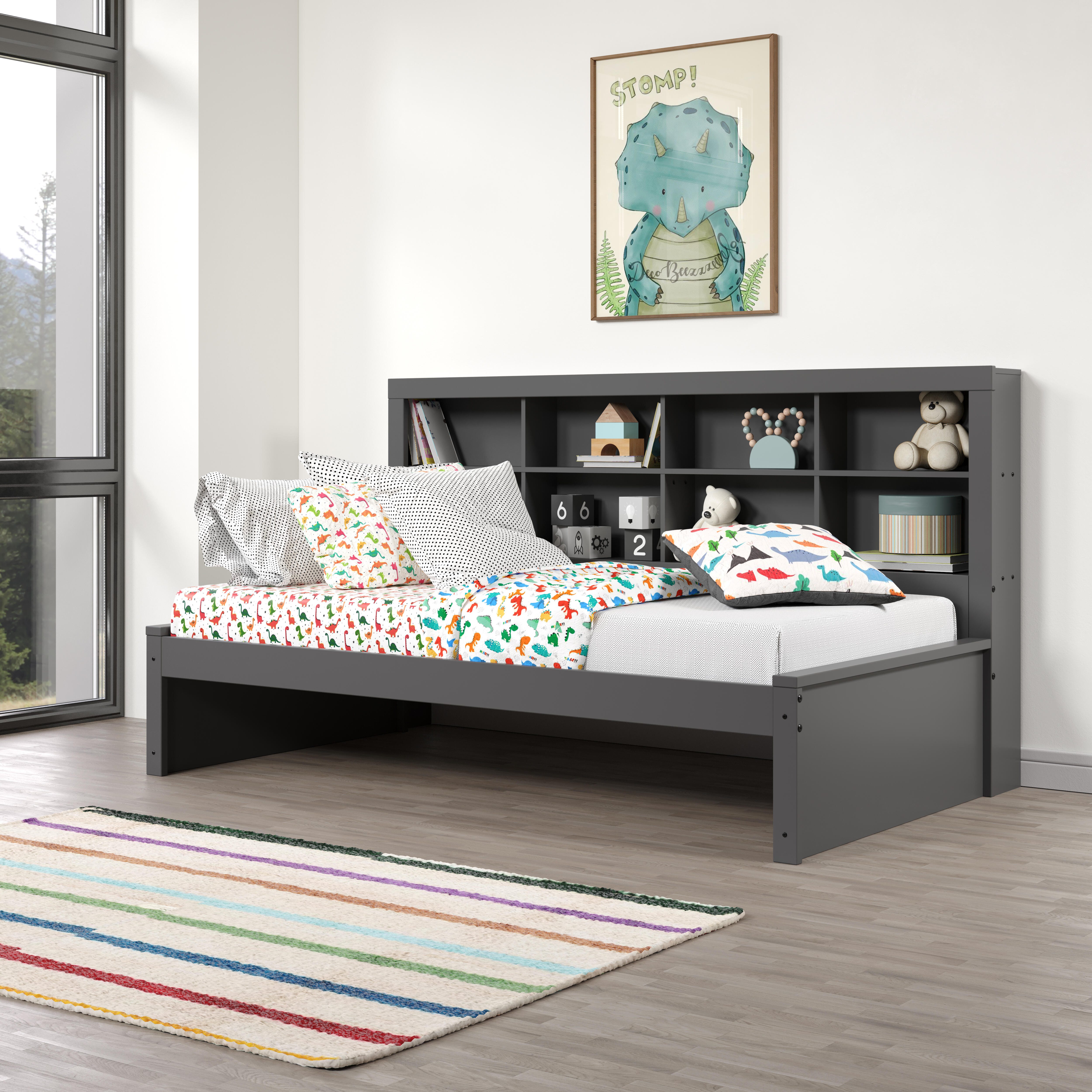 Click here for Donco Kids Bookcase Twin Day Bed  Dark Gray prices