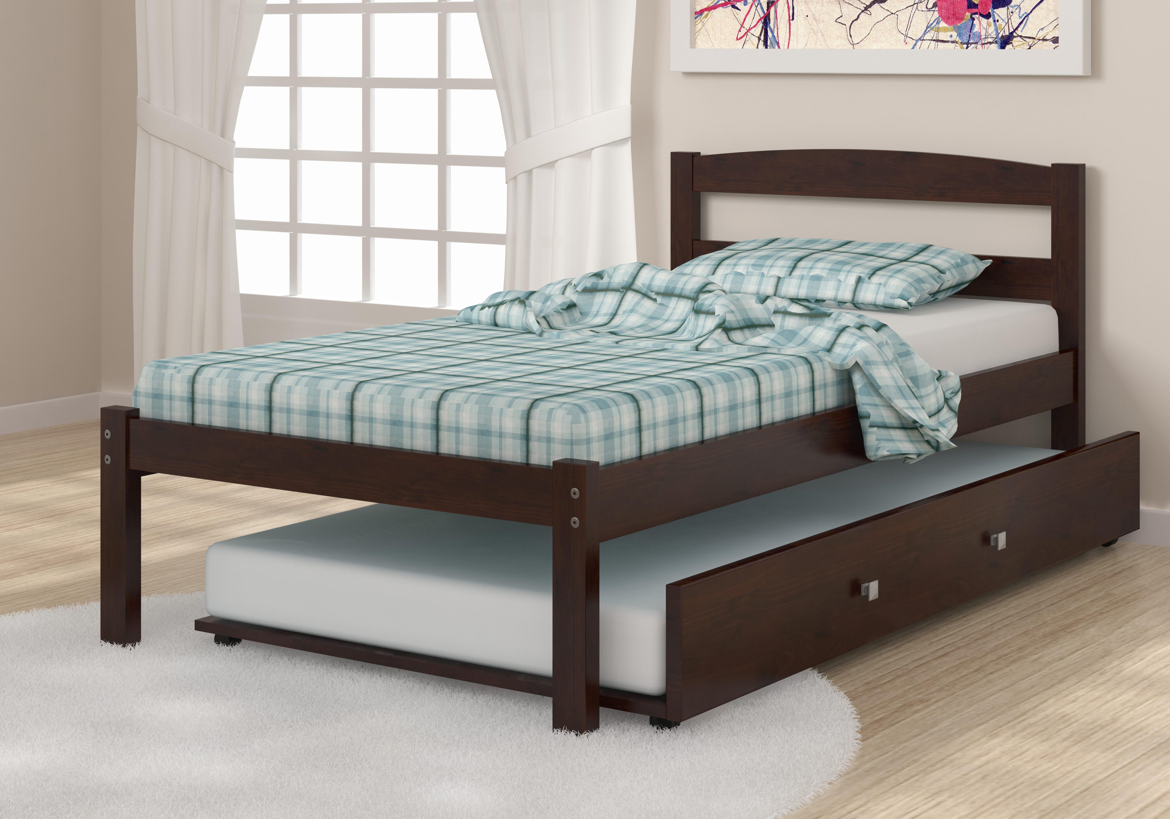 Click here for Donco Kids Econo Scandinavian Twin Bed with Trundl... prices