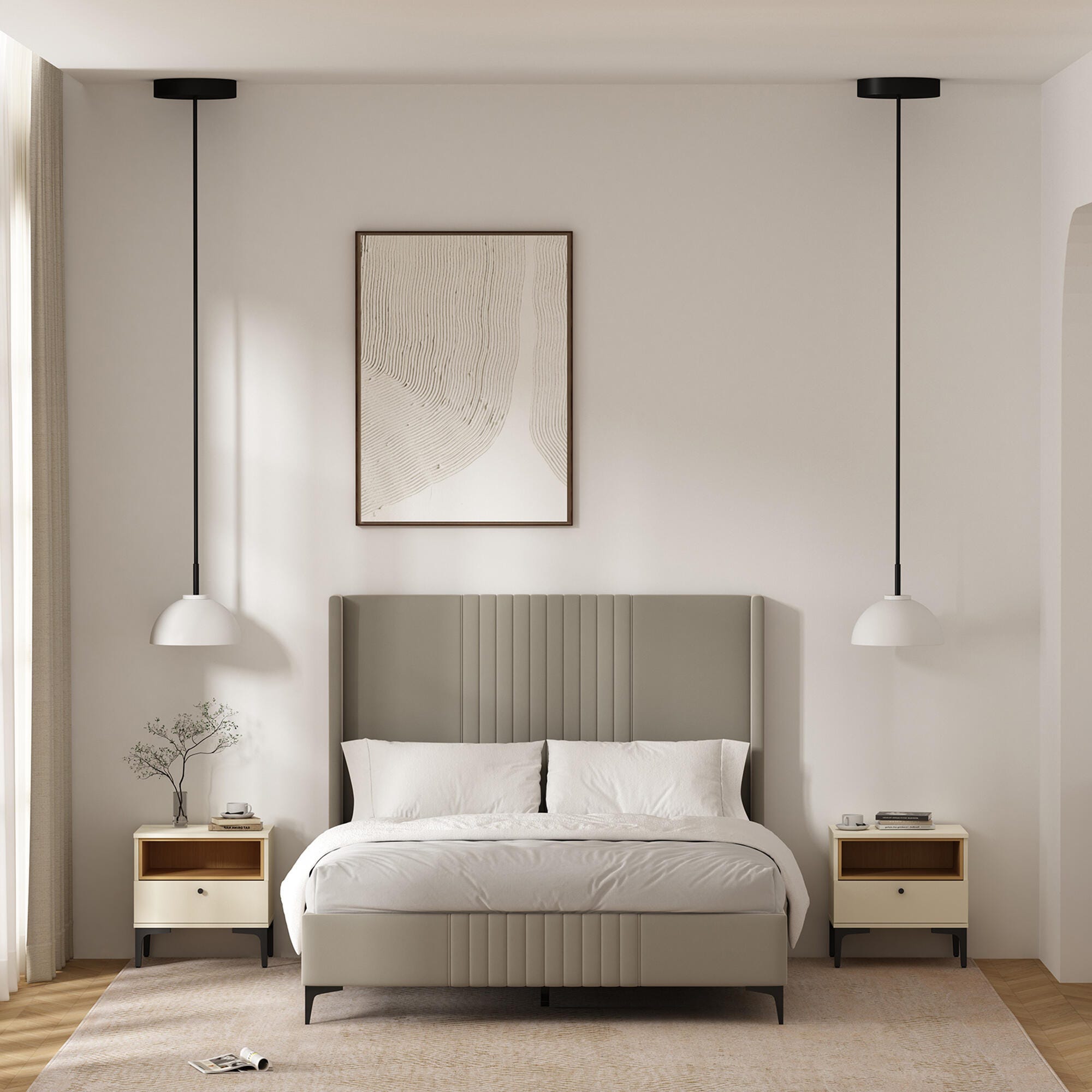 Click here for Manhattan Comfort Amara 20 1 Drawer Nightstand (Se... prices