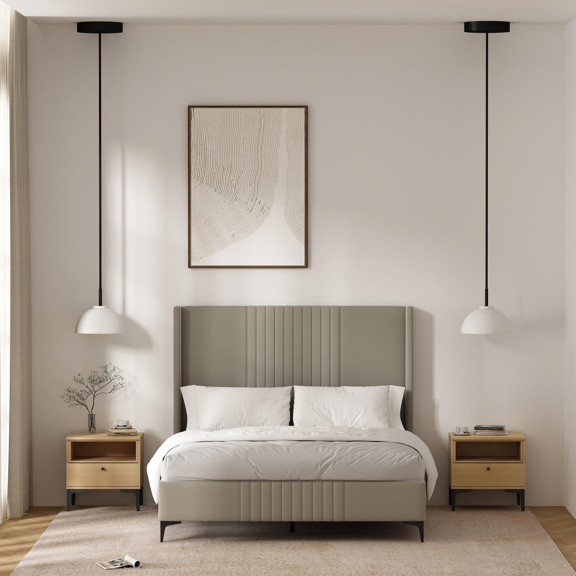 Click here for Manhattan Comfort Amara 20 1 Drawer Nightstand (Se... prices