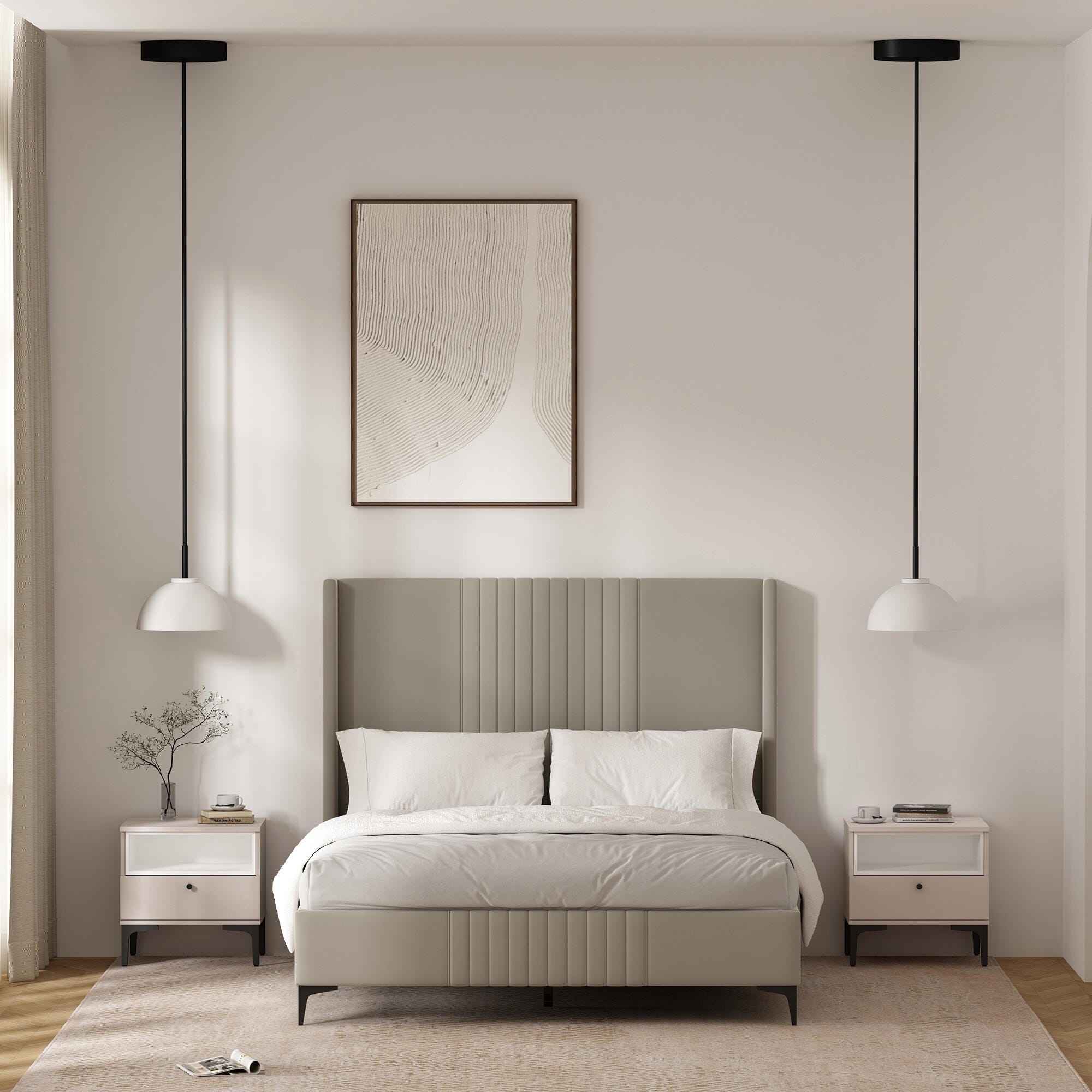 Click here for Manhattan Comfort Amara 20 1 Drawer Nightstand (Se... prices