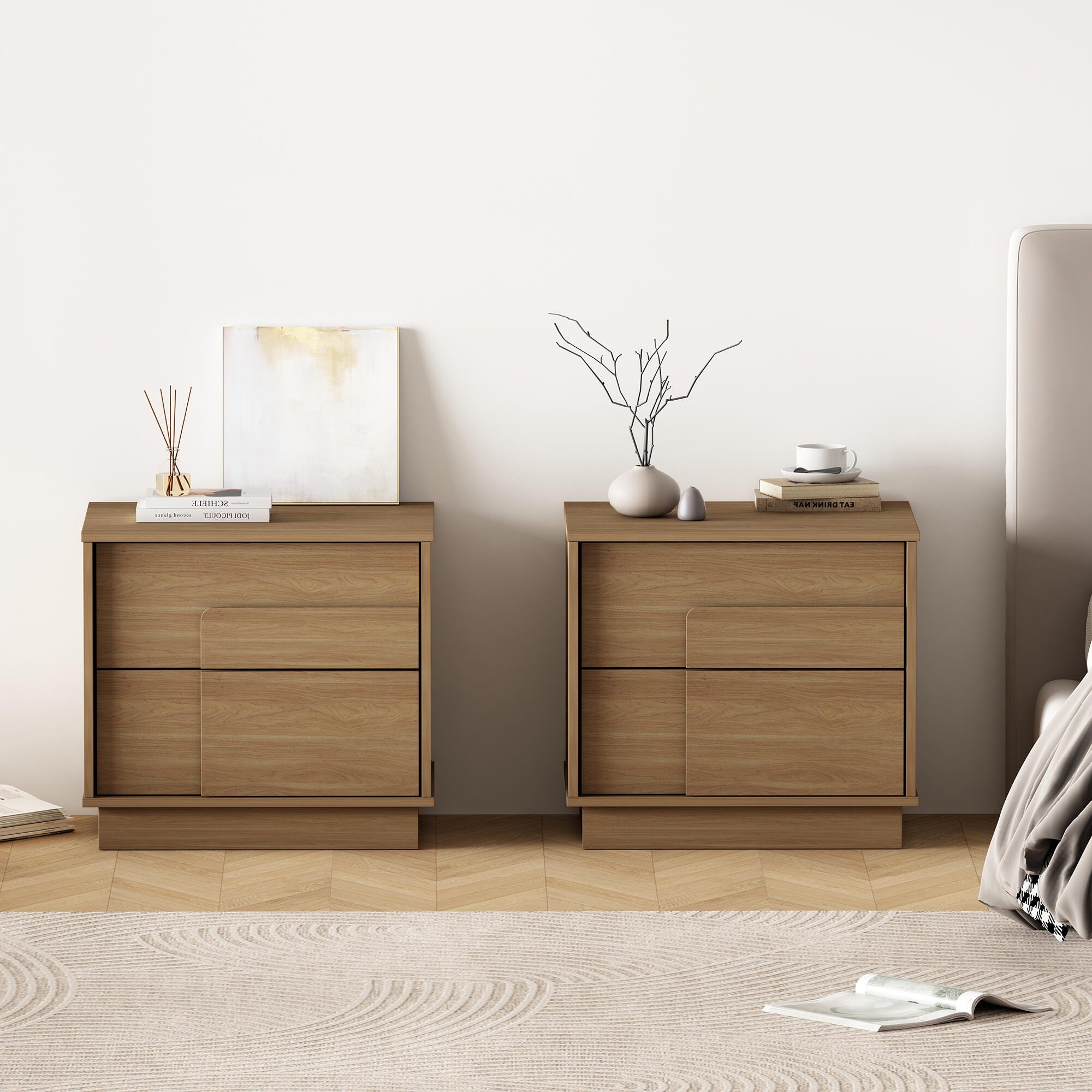 Click here for Manhattan Comfort Horizon 22 2 Drawer Nightstand (... prices