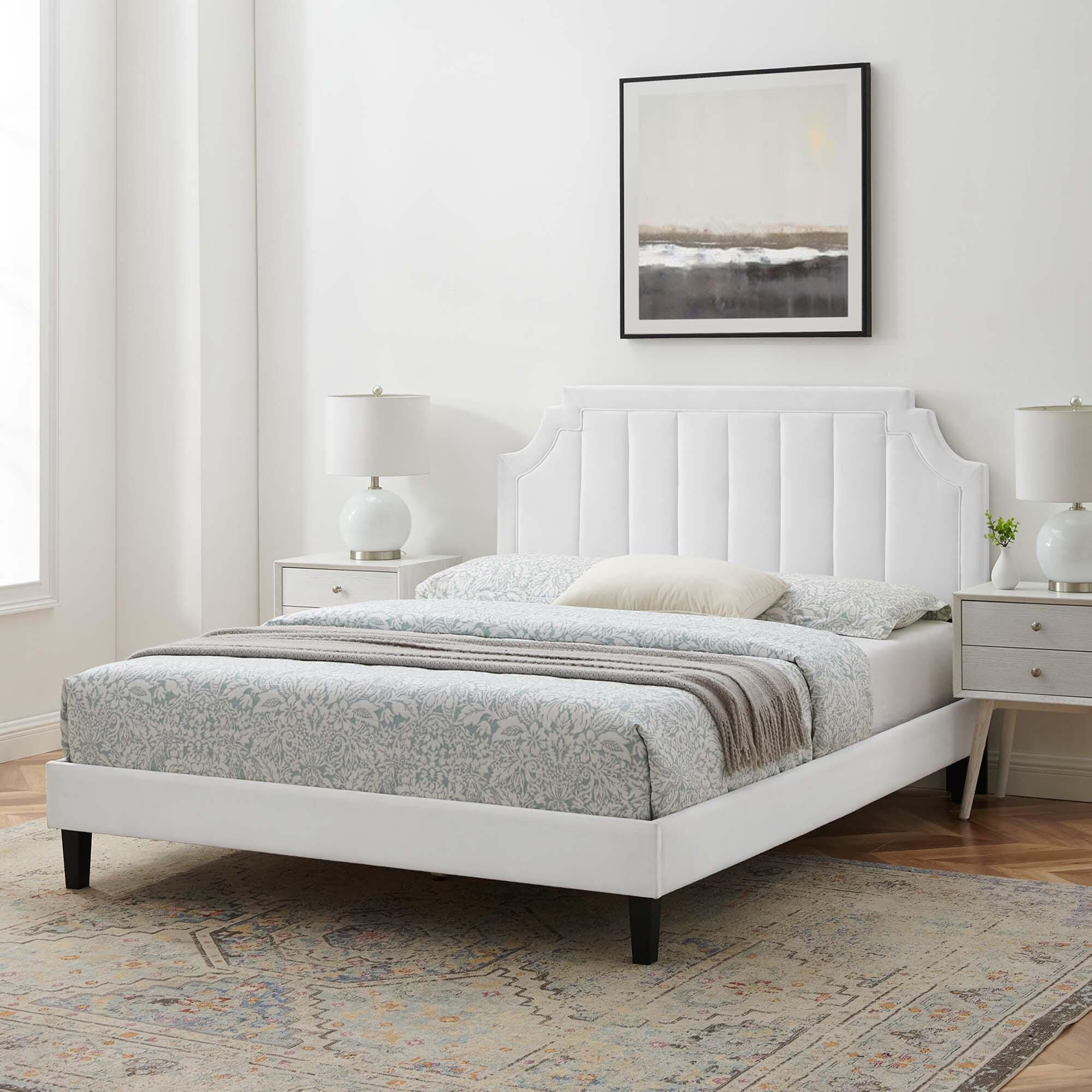 Click here for Modway Sienna Full Platform Bed  White prices