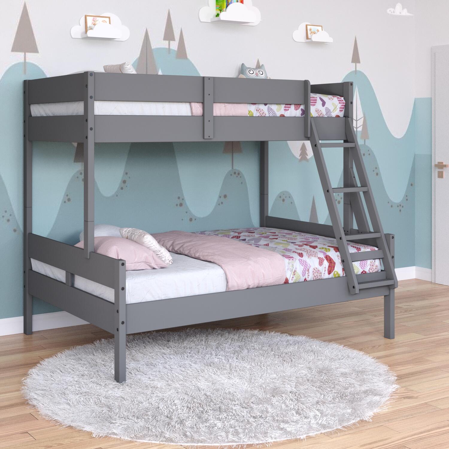 Click here for Donco Kids Low Board Twin over Full Bunkbed  Dark... prices