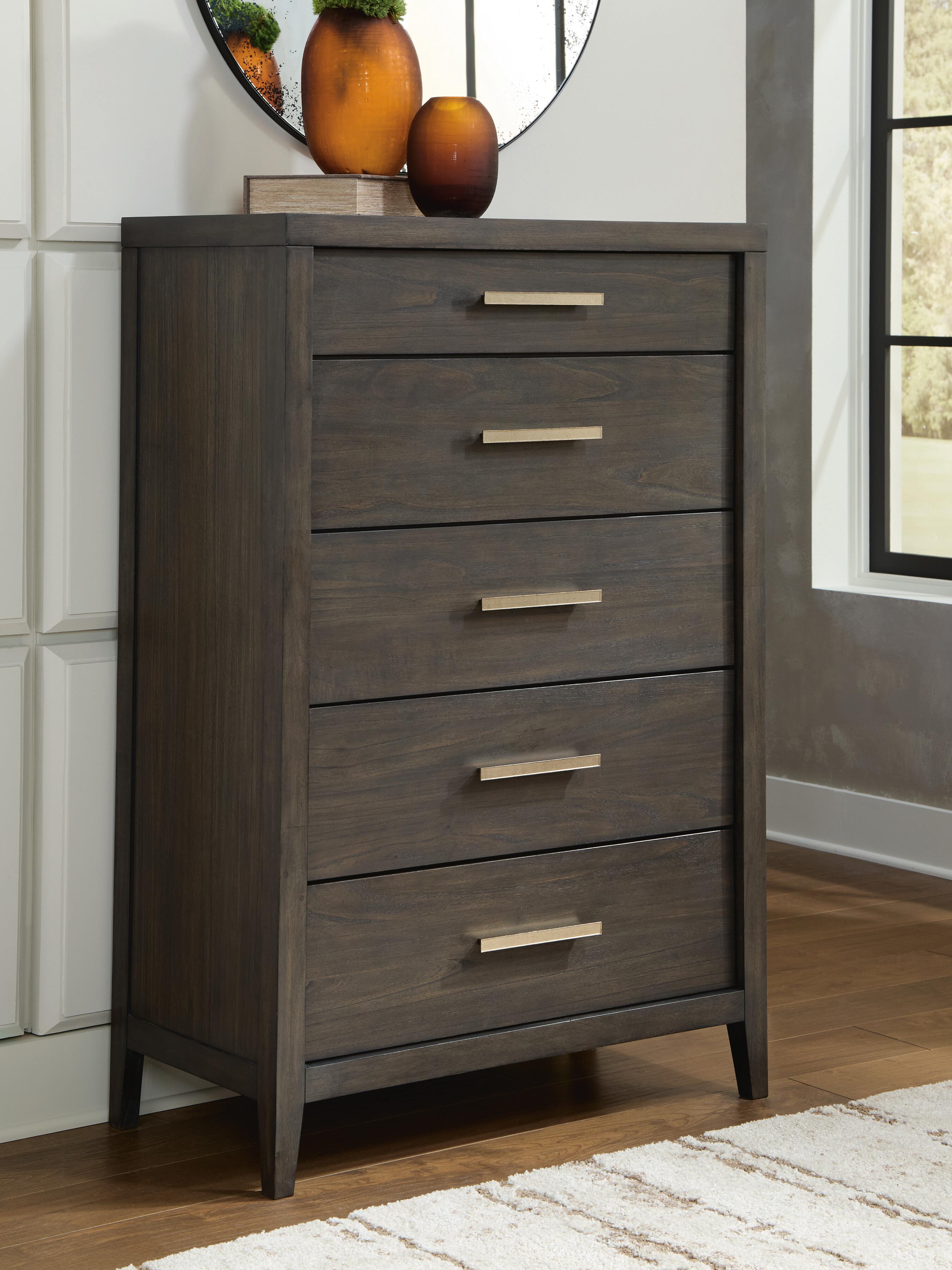 Click here for Westonfort 5 Drawer Chest of Drawers  Espresso prices