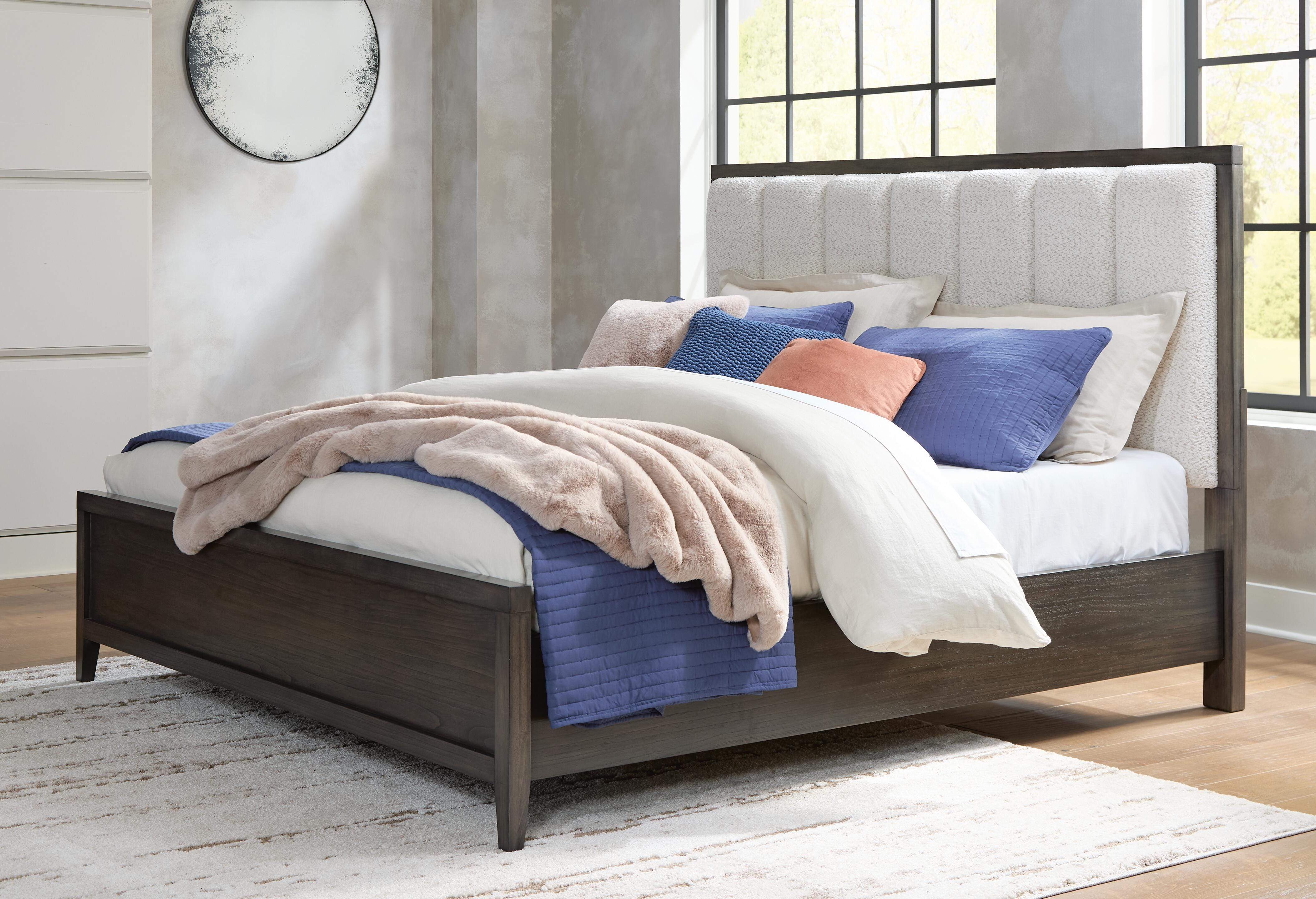 Click here for Westonfort Queen Upholstered Panel Bed  Espresso prices