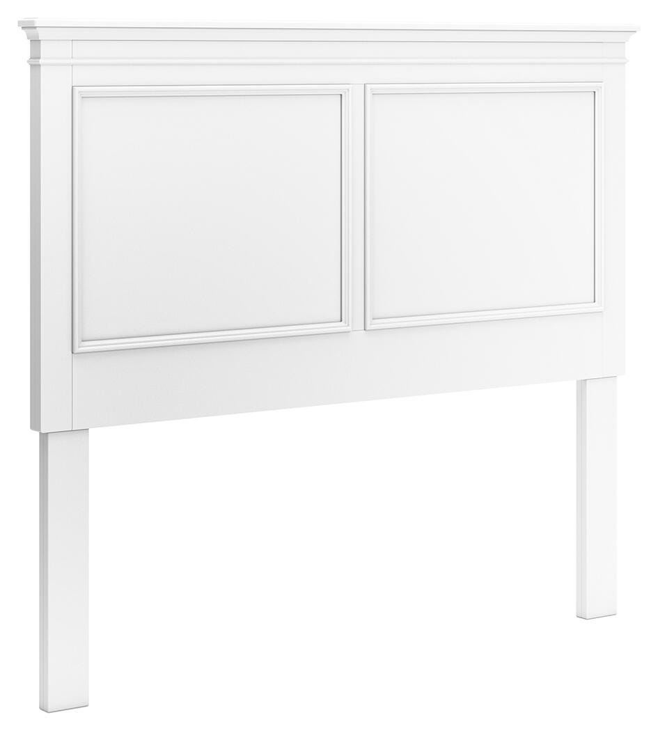 Click here for Fortman Full Panel Headboard  White prices
