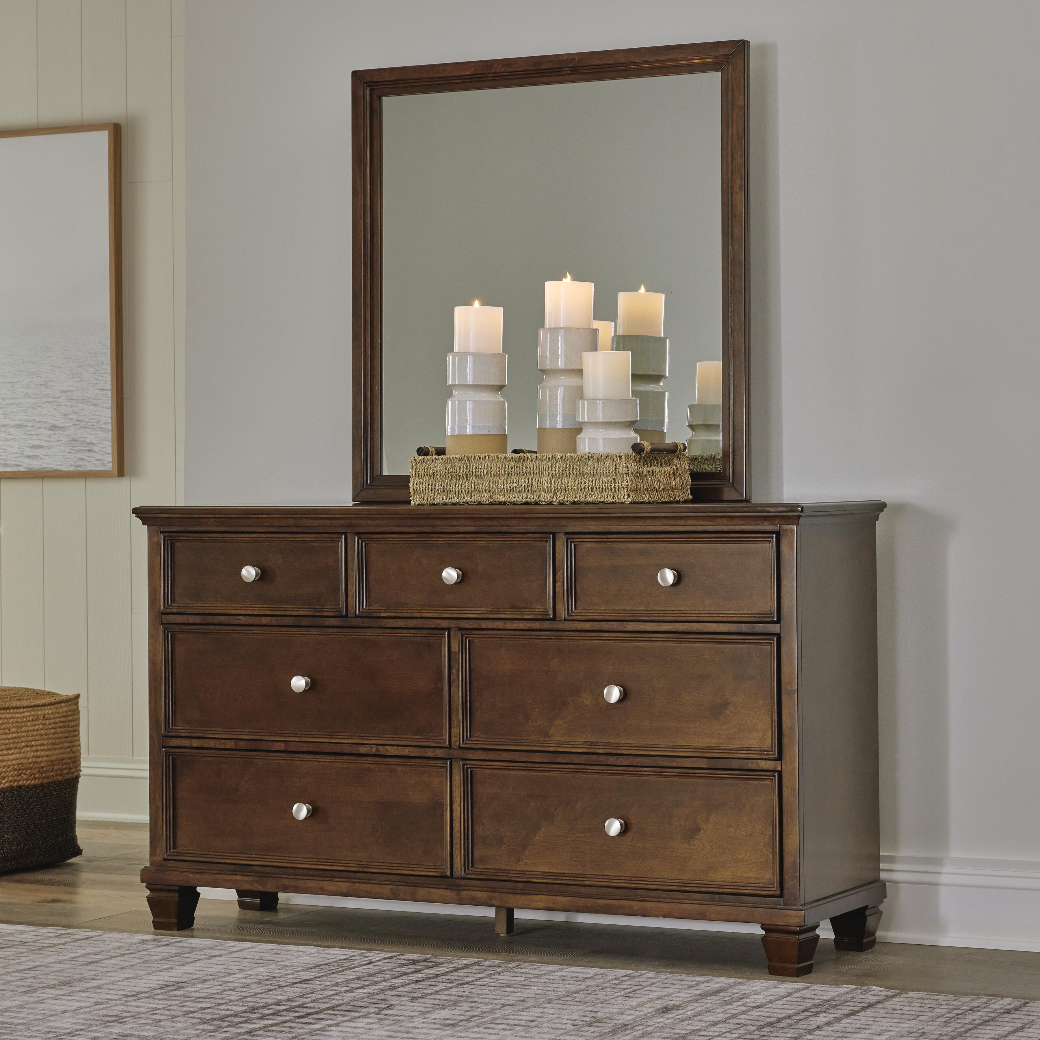 Click here for Danabrin 7 Drawer Dresser and Mirror  Brown prices