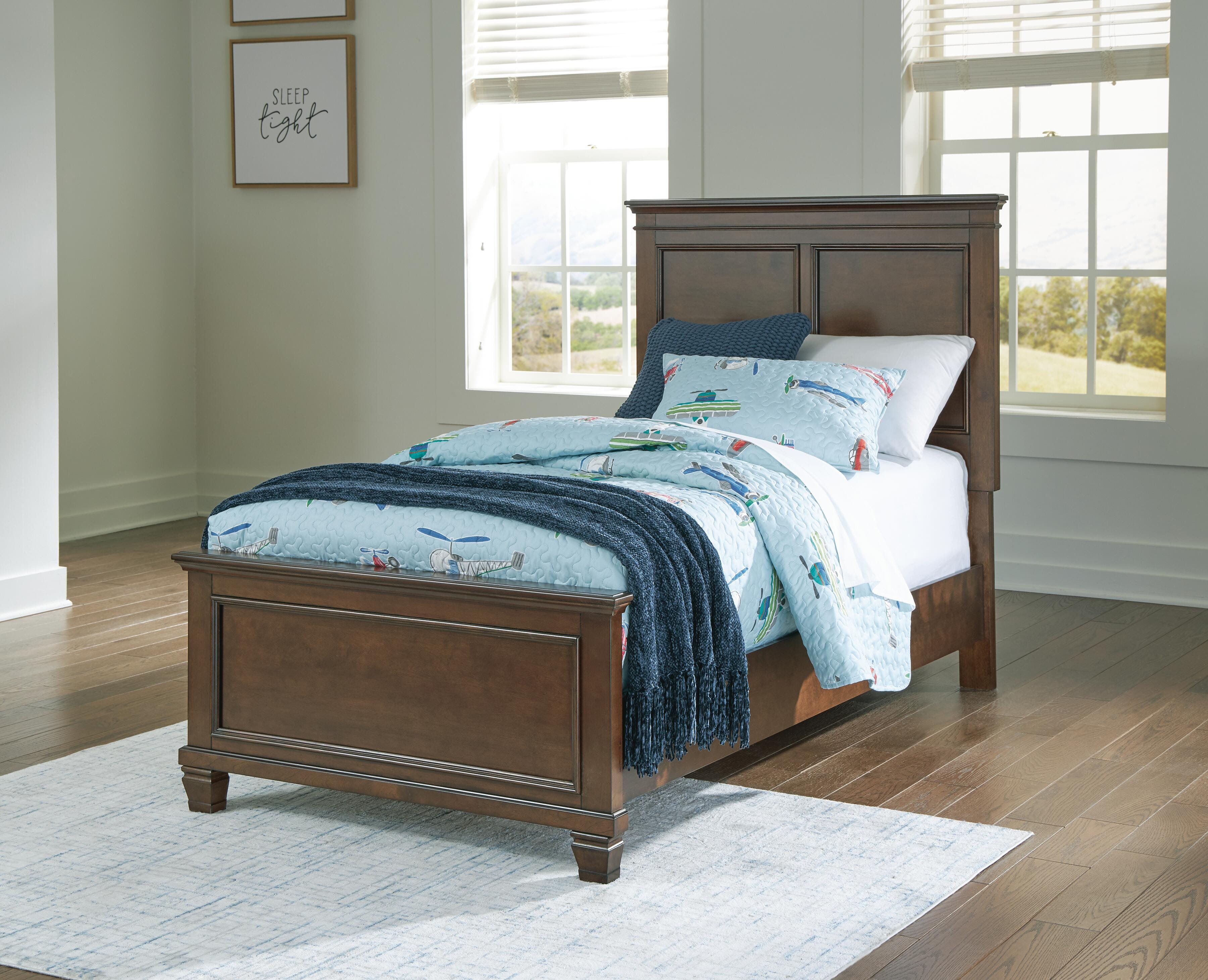 Click here for Danabrin Twin Panel Bed  Brown prices
