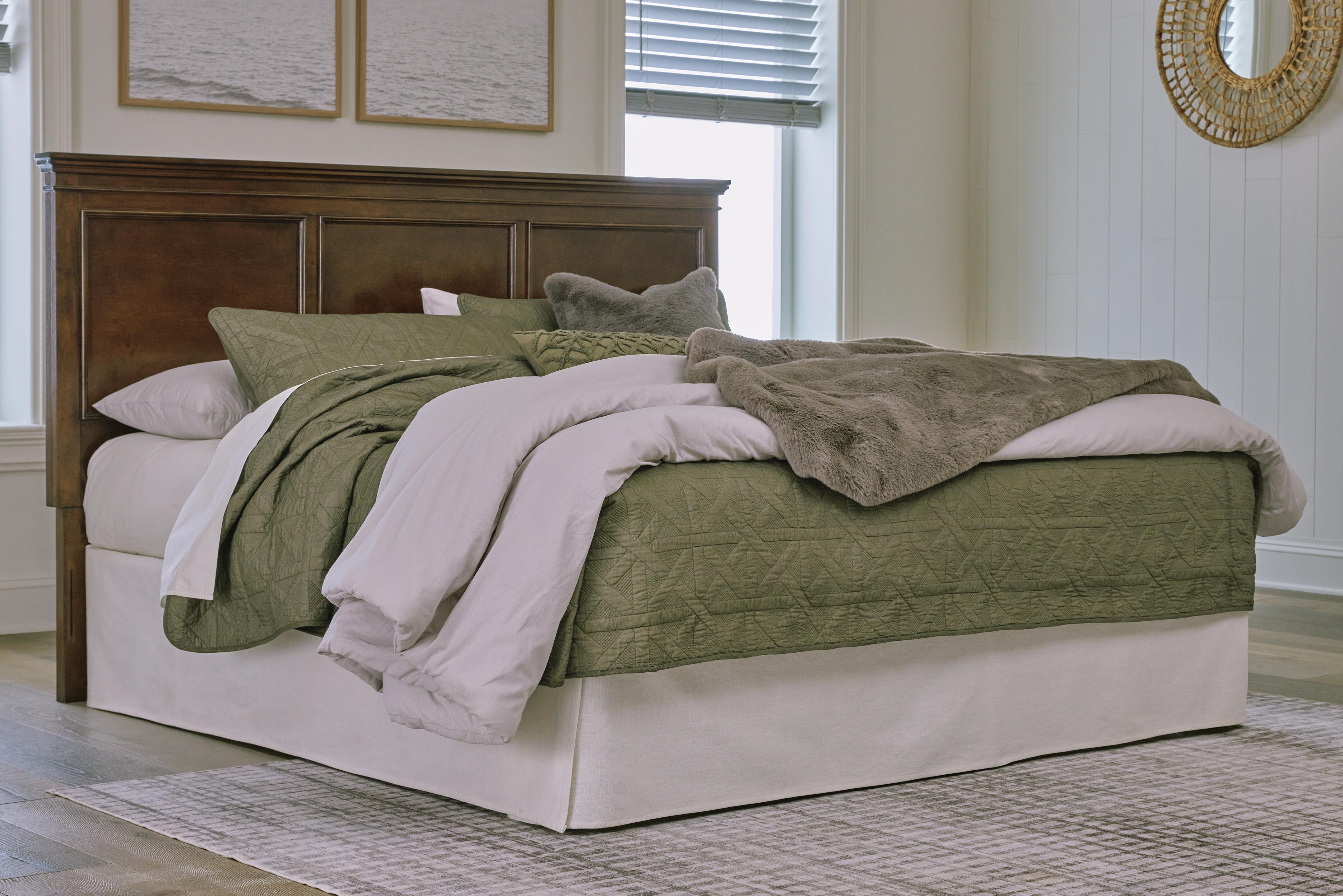 Click here for Danabrin King/California King Panel Headboard  Bro... prices