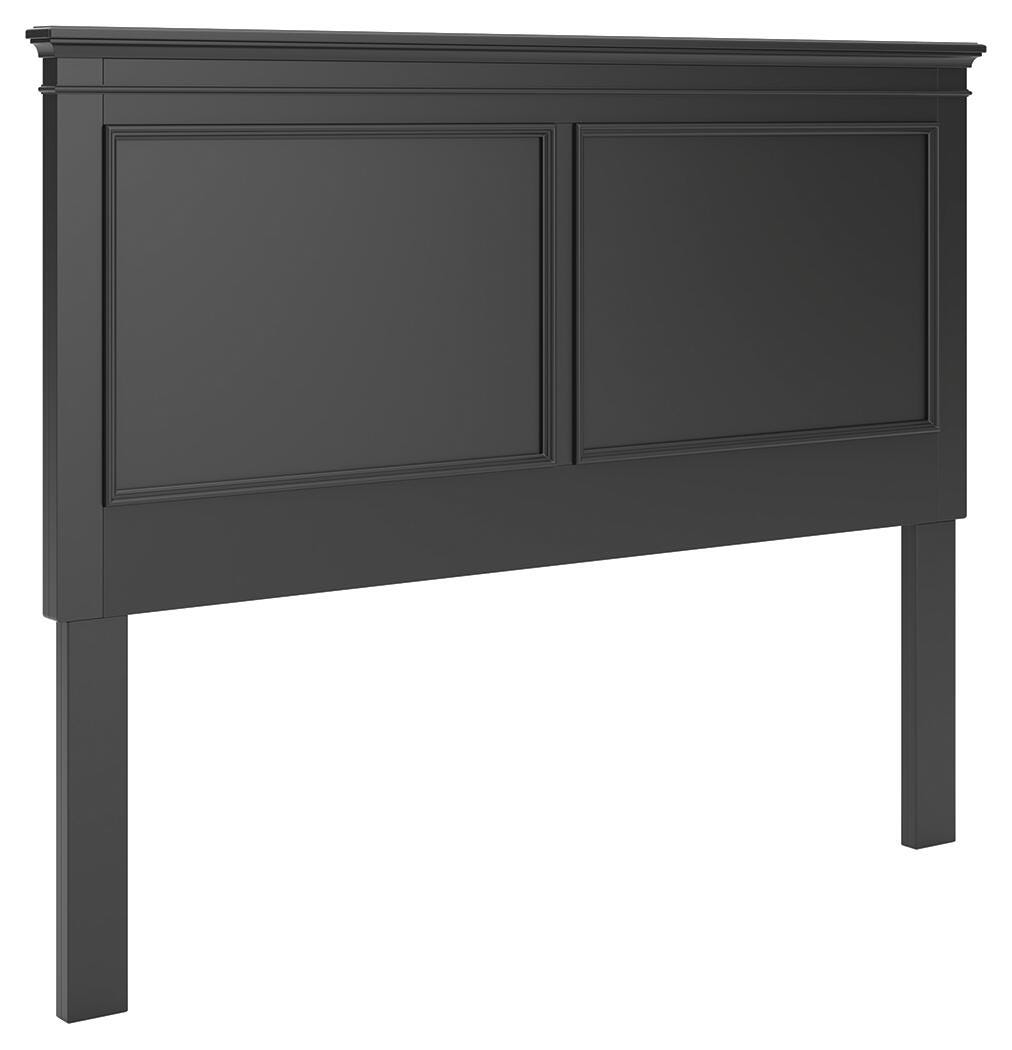 Click here for Lanolee Queen Panel Headboard  Black prices