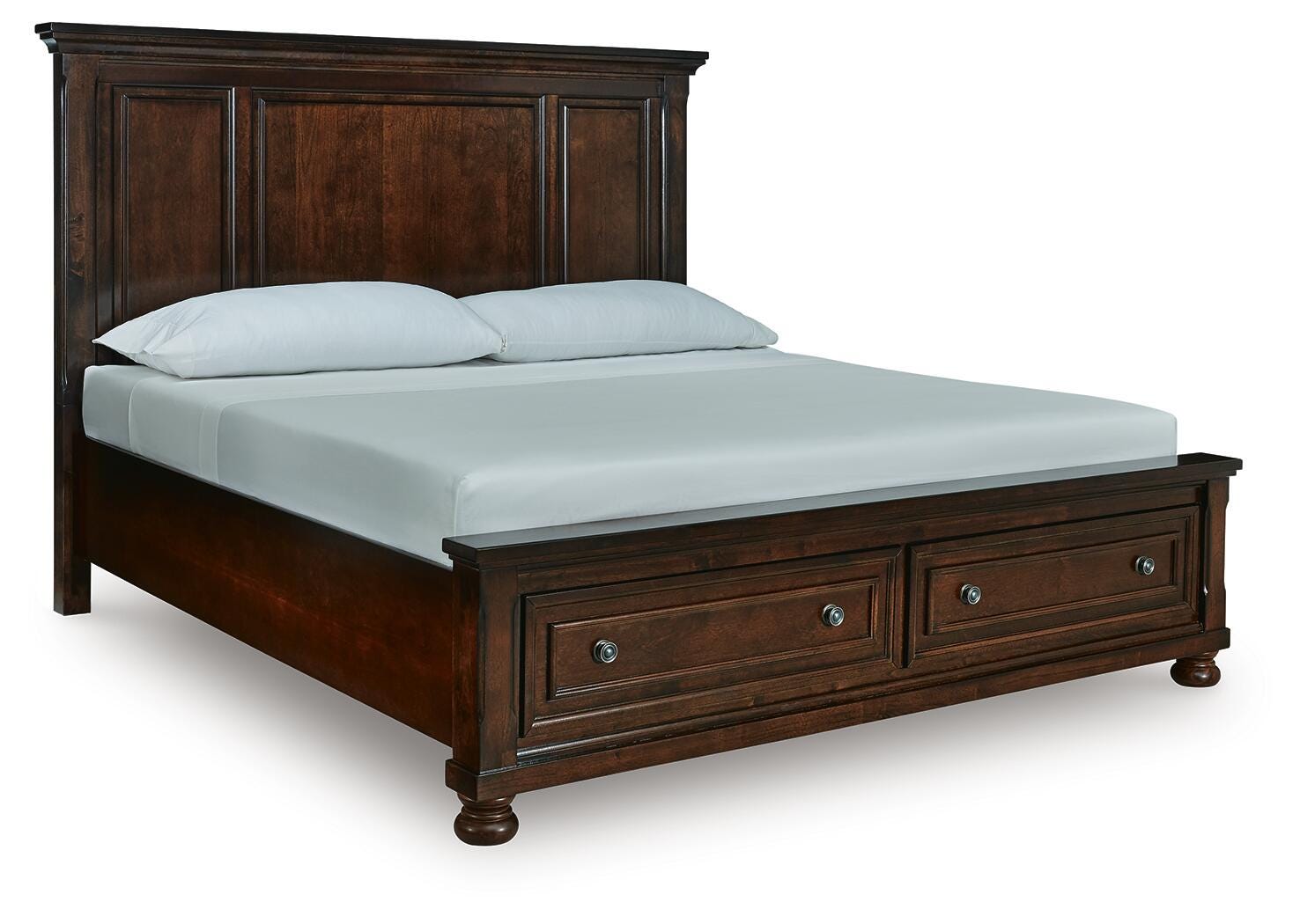Click here for Porter California King Panel Storage Bed  Rustic B... prices