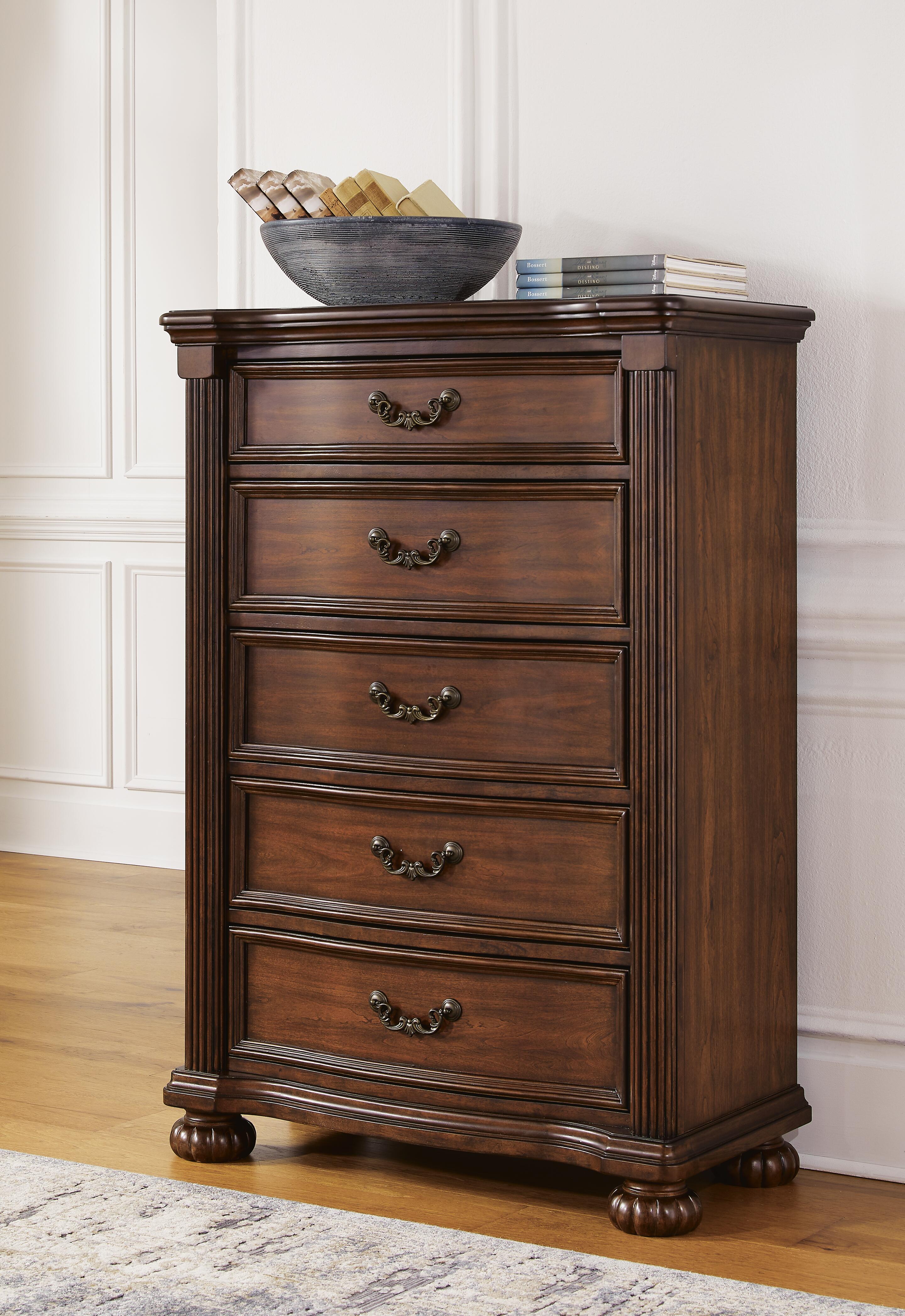 Click here for Lavinton 5 Drawer Chest of Drawers  Brown prices