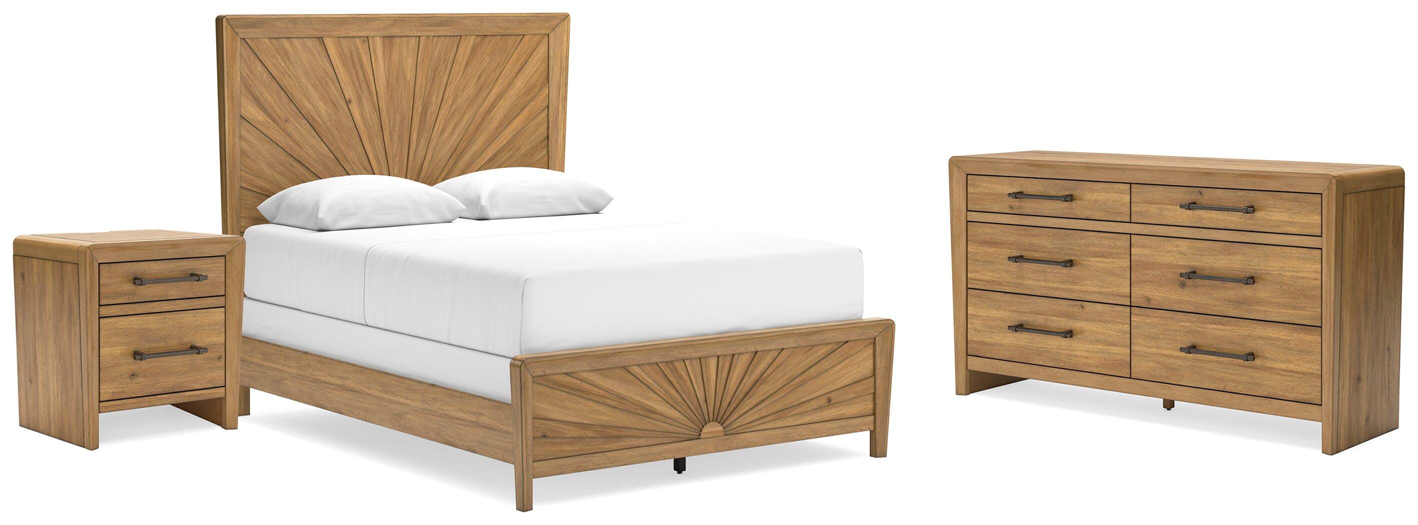 Click here for Takston Queen Panel Bed with Dresser and Nightstan... prices
