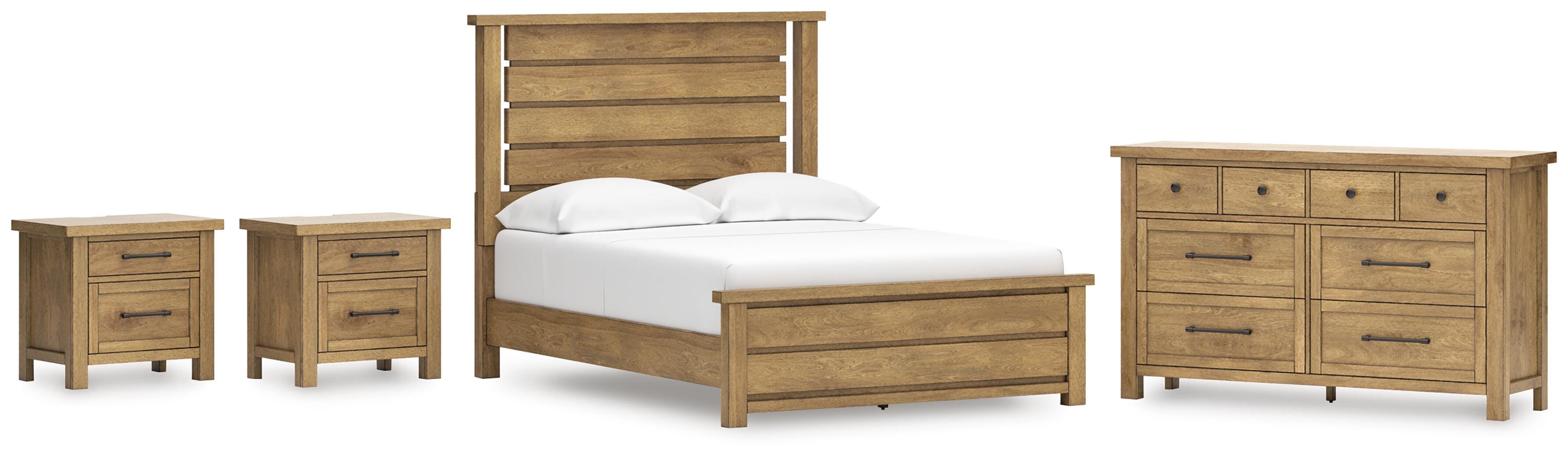 Click here for Kristiland Queen Panel Bed with Dresser and 2 Nigh... prices