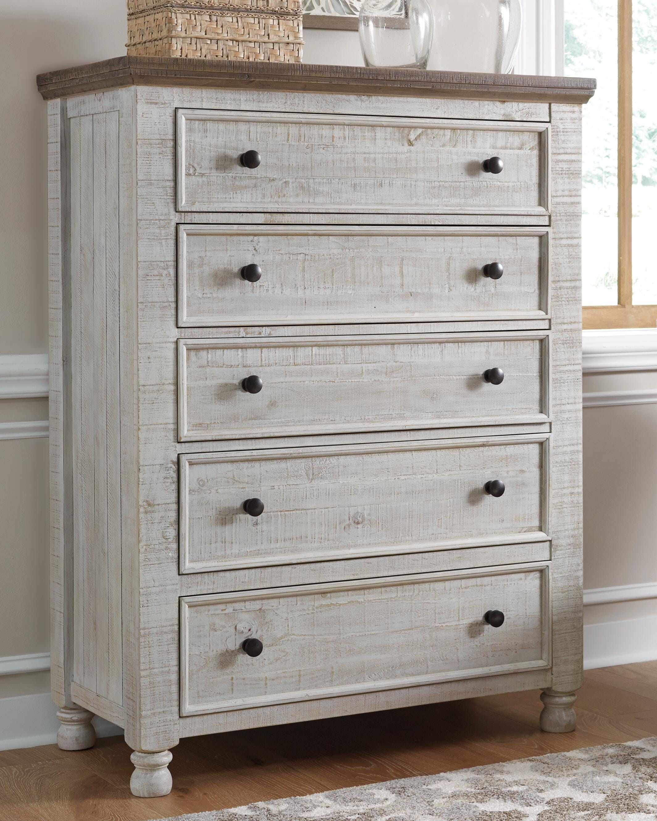 Click here for Havalance 5 Drawer Chest of Drawers  Two-tone prices