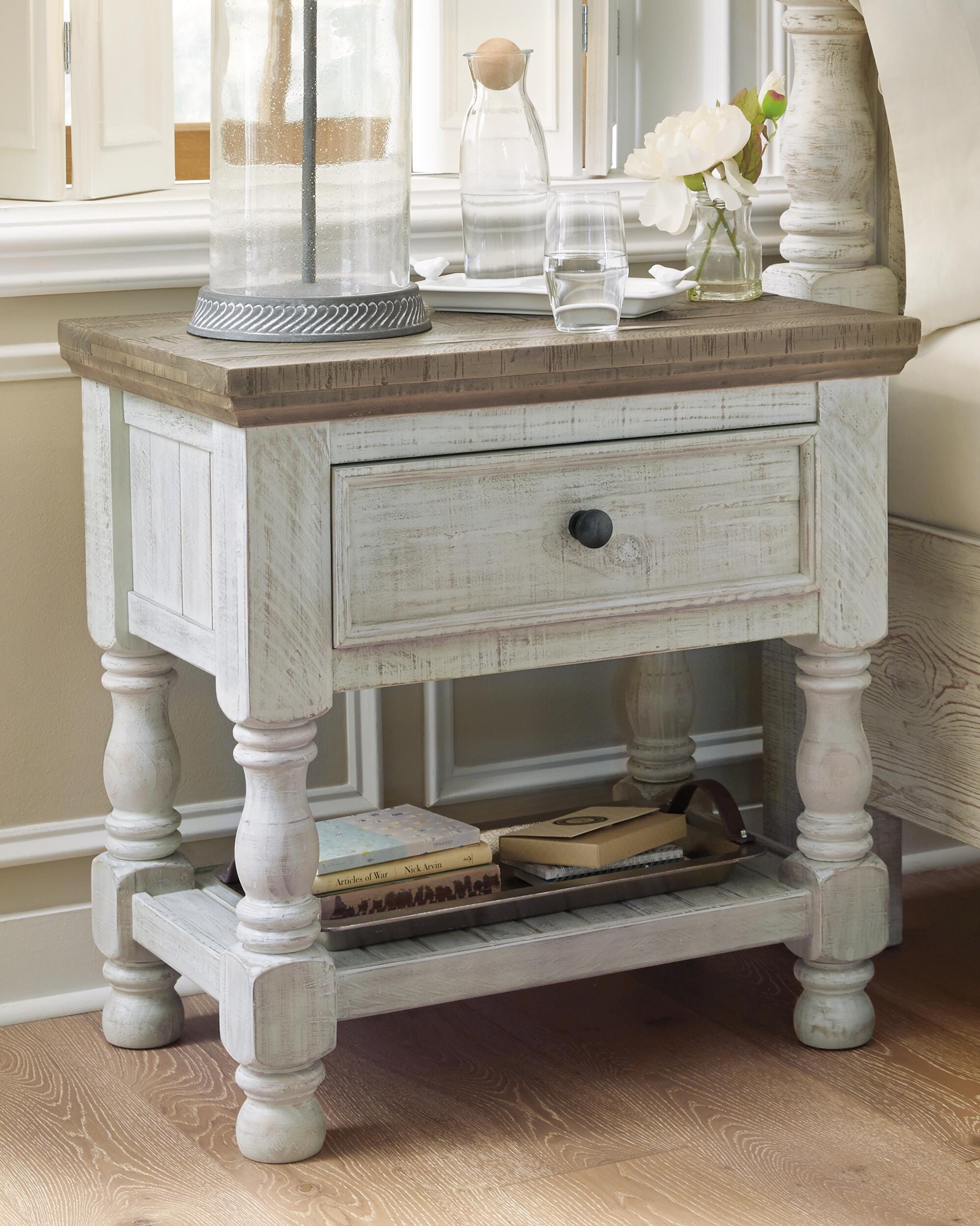 Click here for Havalance 28 1 Drawer Charging Nightstand  Two-ton... prices