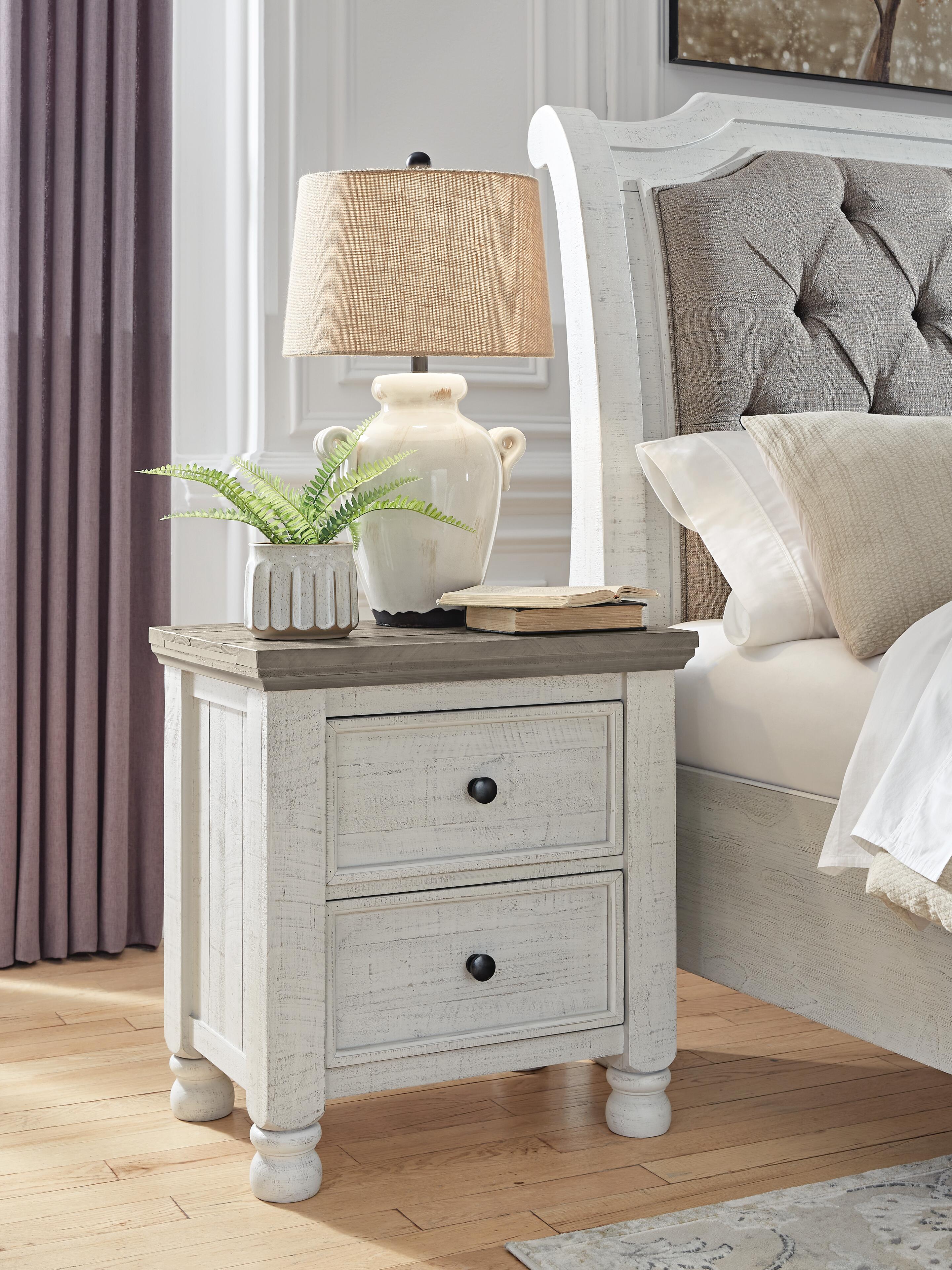 Click here for Havalance 26 2 Drawer Charging Nightstand  Two-ton... prices