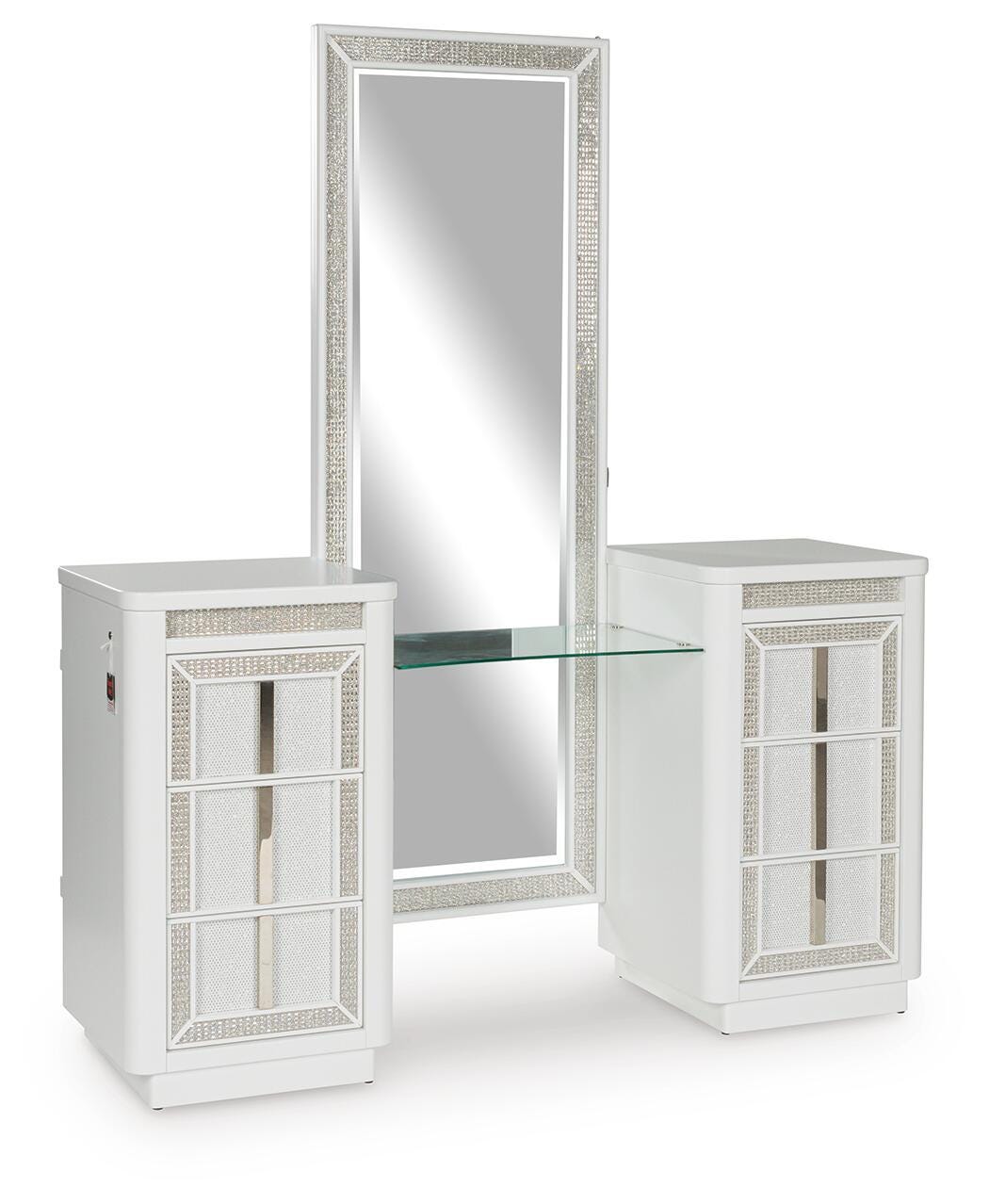 Click here for Chalanna Vanity with Mirror  White prices