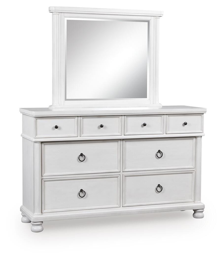 Click here for Chadworth Dresser and Mirror  Antique White prices