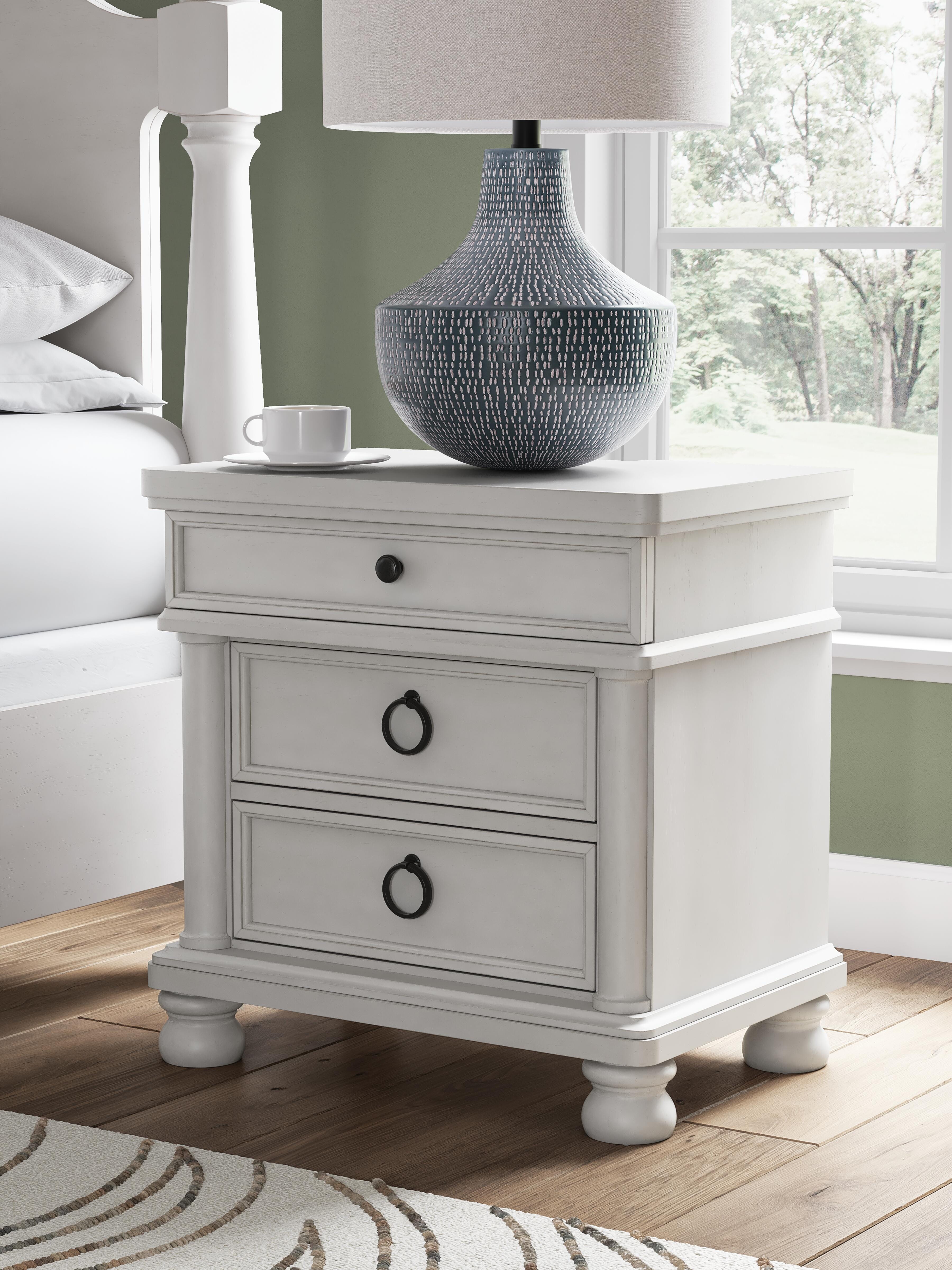 Click here for Chadworth Nightstand  Antique White prices