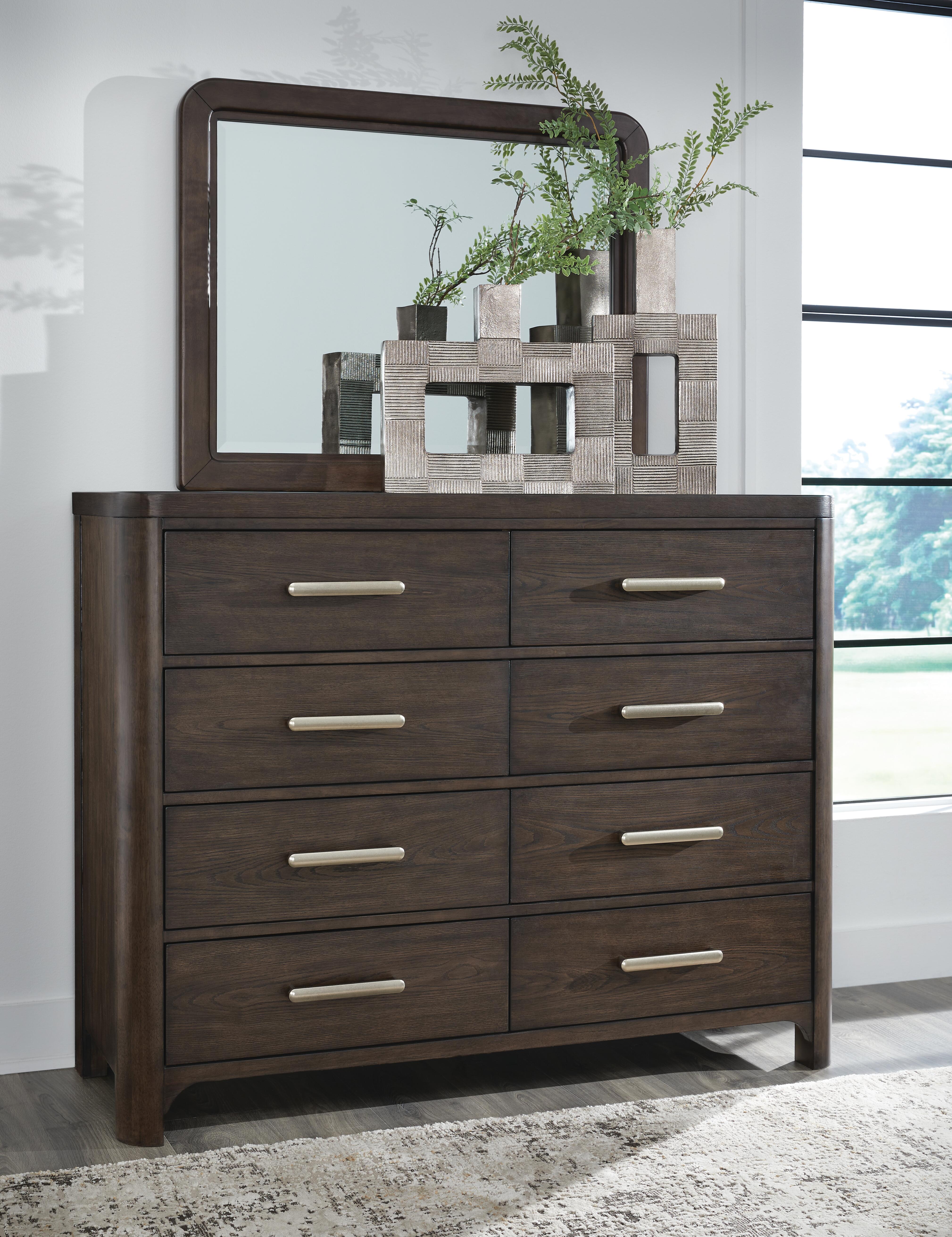 Click here for Breckington Dresser and Mirror  Dark Brown prices