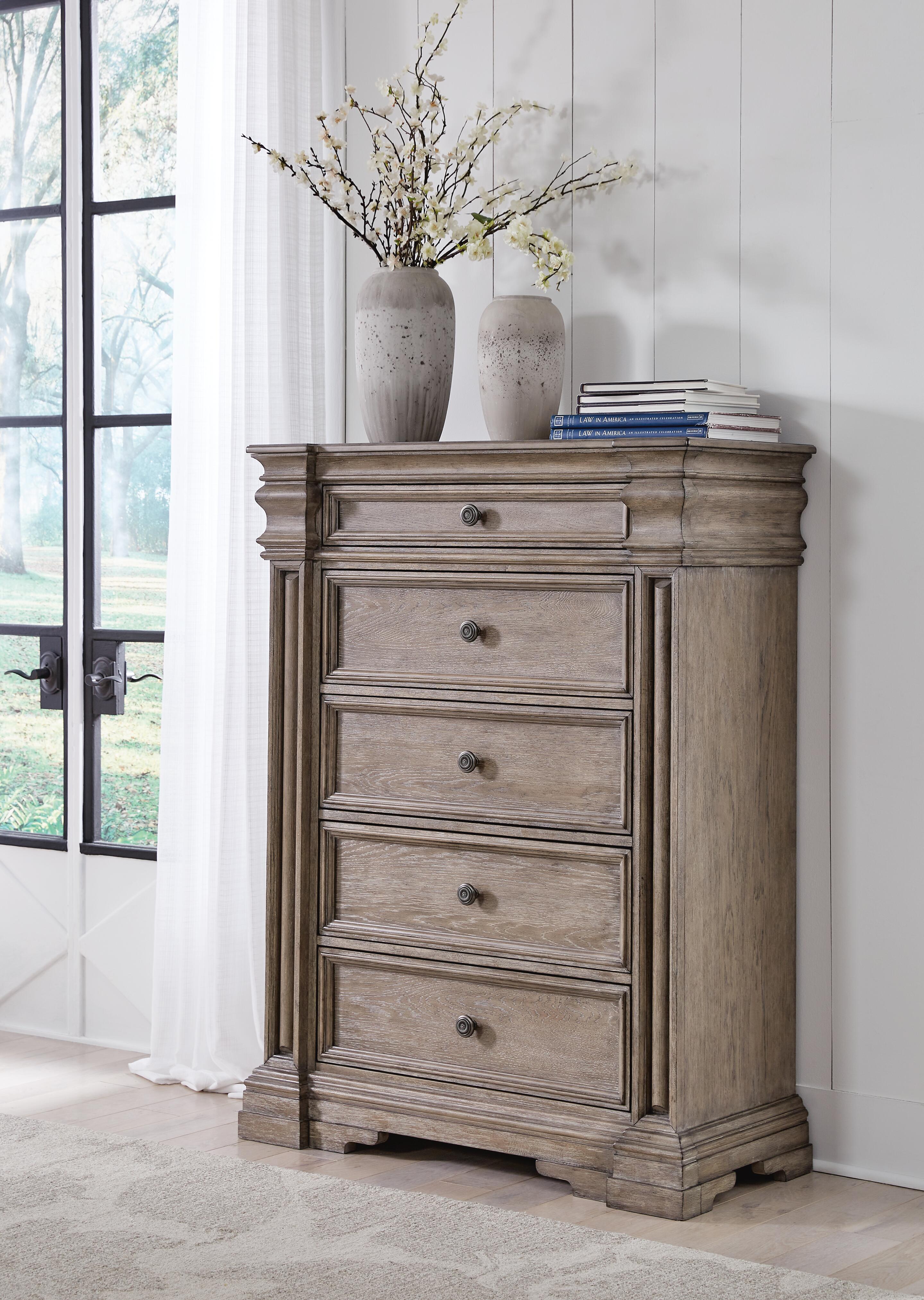 Click here for Blairhurst 5 Drawer Chest of Drawers  Light Grayis... prices